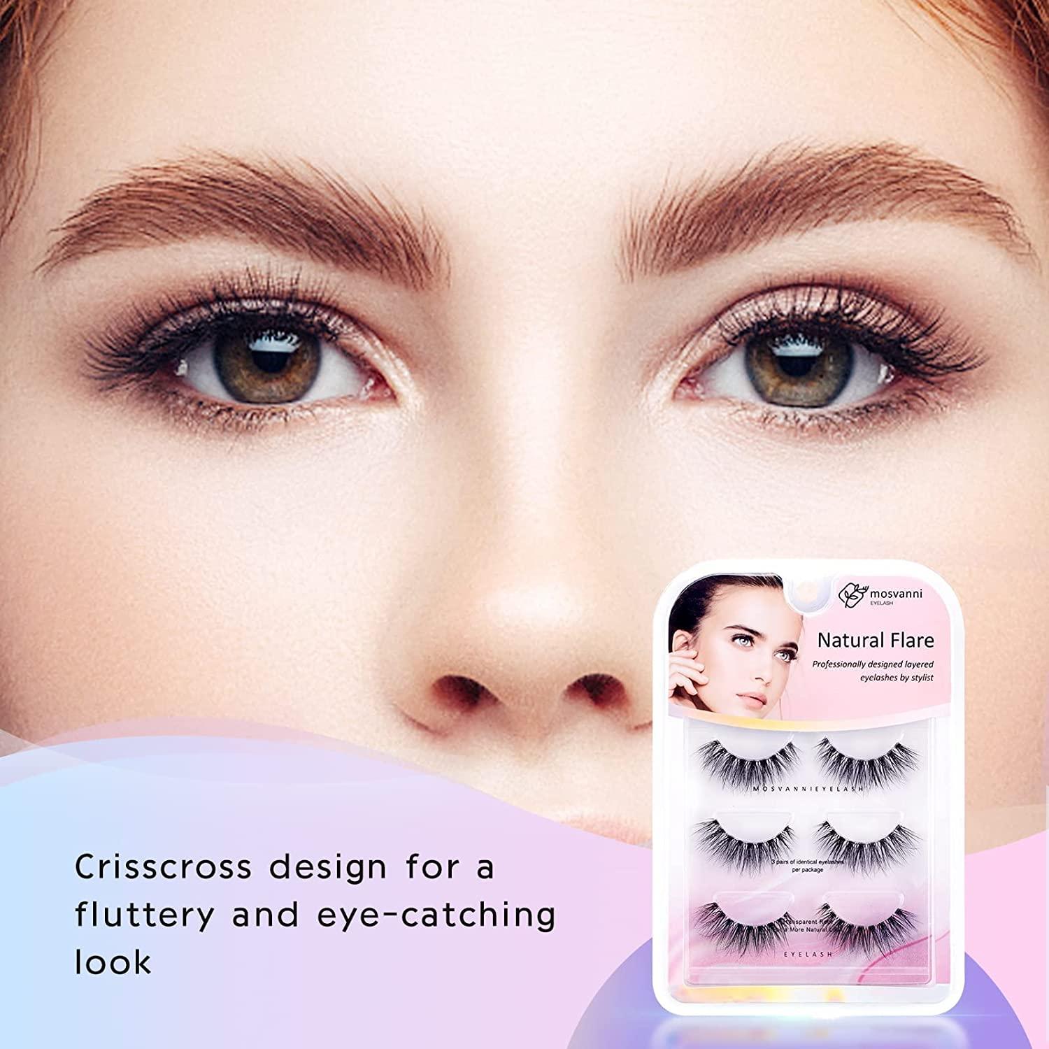 Natural Fake Eyelashes Before And After