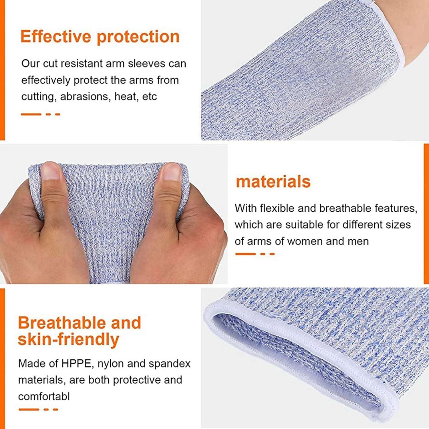 Cut & Burn Resistant Sleeves | Arm Protection & Forearm Protectors for ...