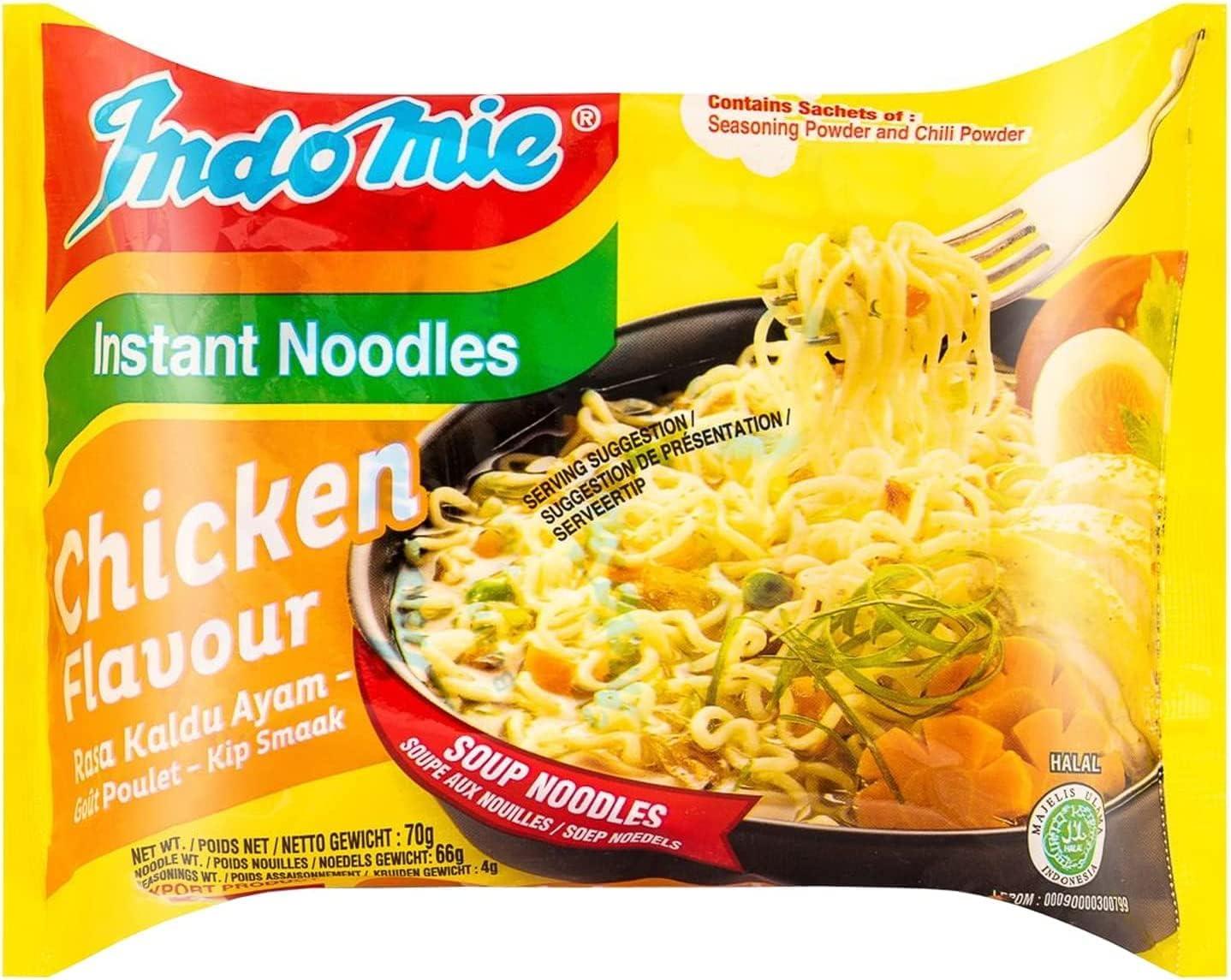 Indomie Instant Noodles Customised 40-Pack / 4 Flavours x 75-80g ...