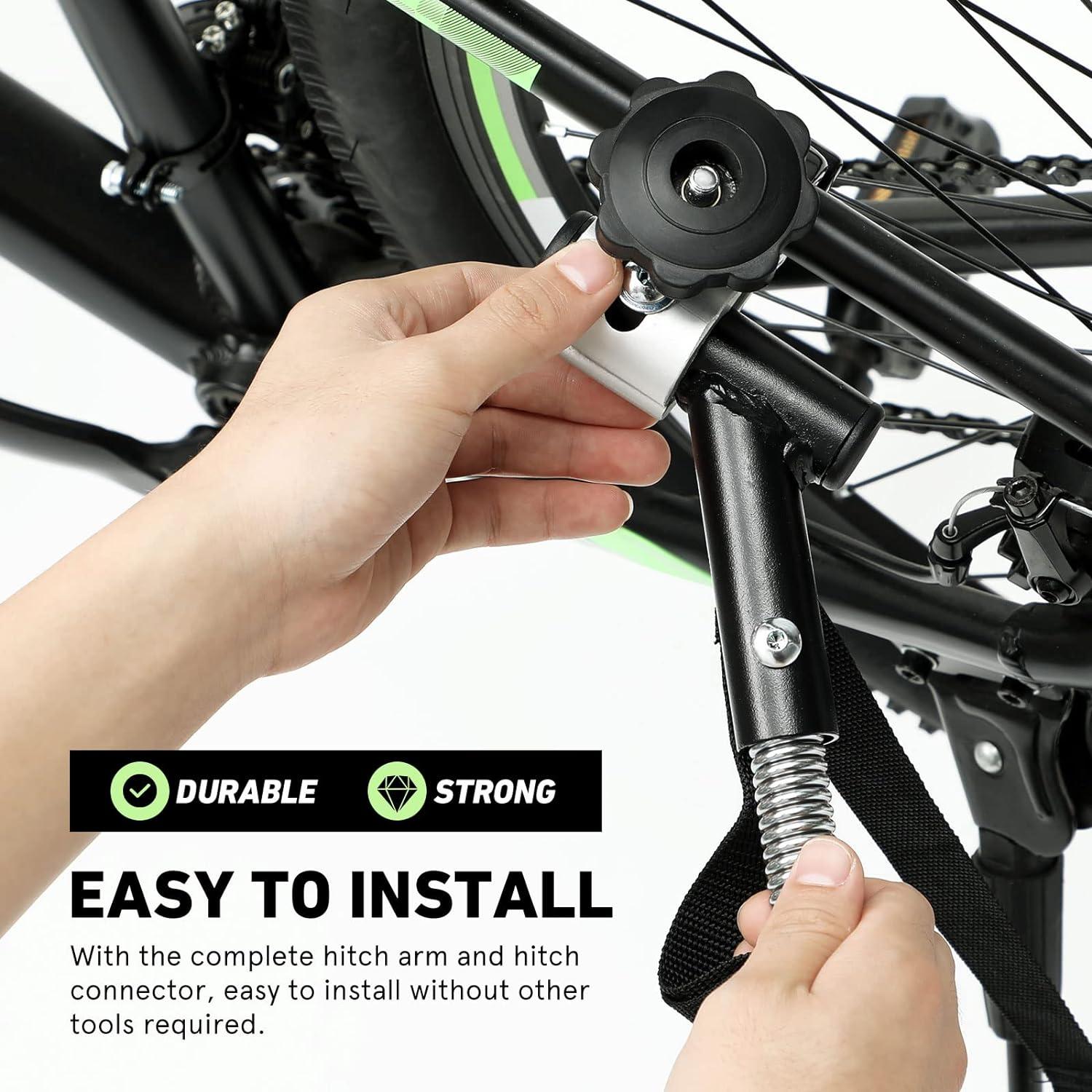 Vosarea Universal Bike Pendant Hitch | Quick Release Adapter for Child ...