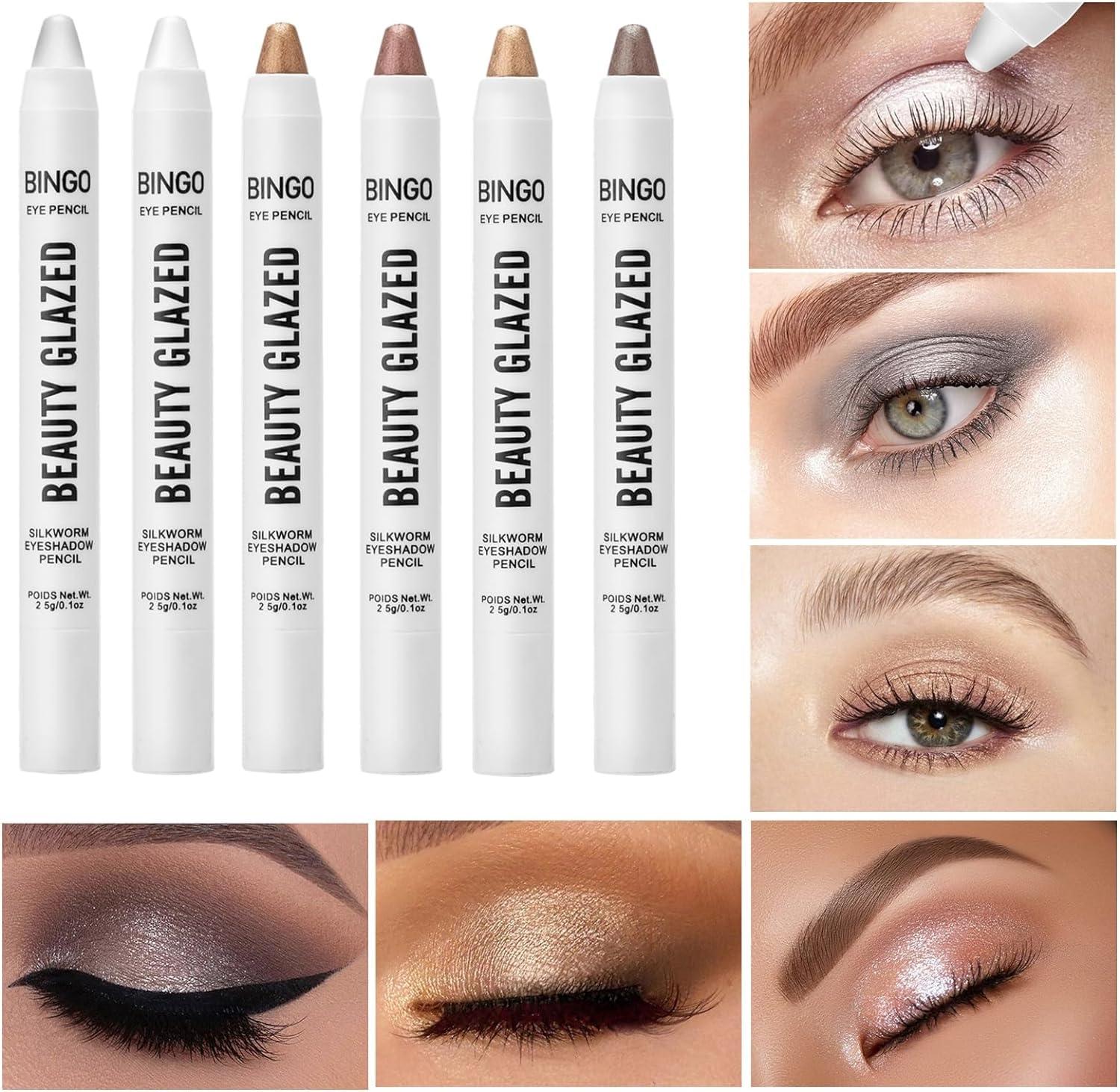 Beauty Glazed Eye Pencil Set | Blendable Cream Eyeshadow & Multi-Stick ...