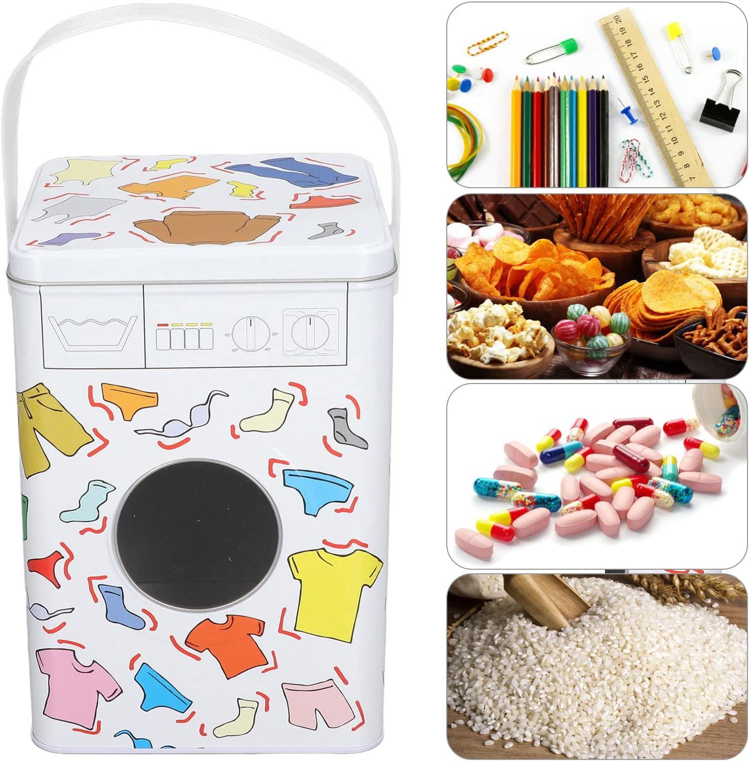 Powdered Laundry Detergent Container Washing Powder Container Laundry ...