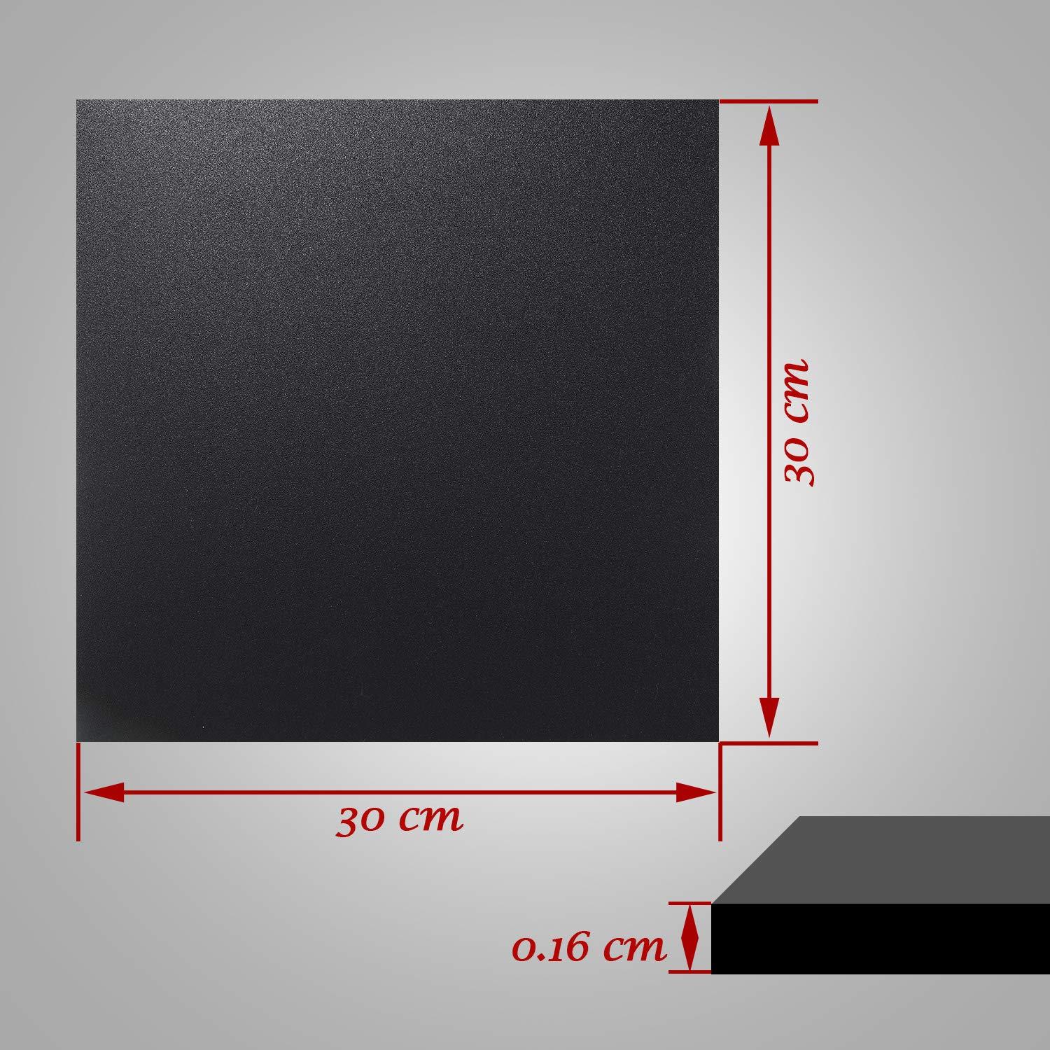 6 Pieces 12x12 Inch Moldable ABS Plastic Sheets for DIY Crafts - High ...