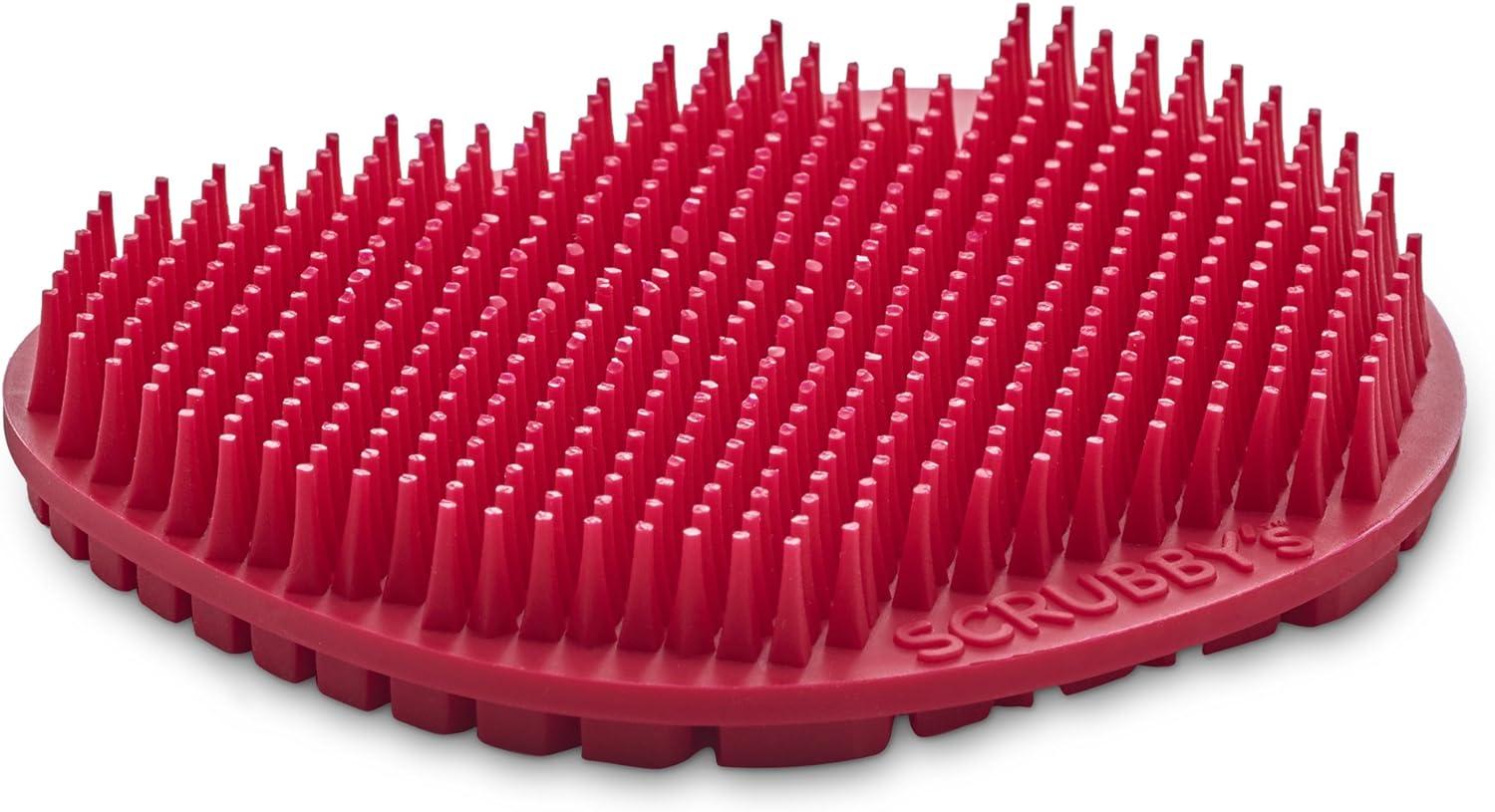 Scrubby Silicone Scrubber - Red | One Size | Eco-Friendly Kitchen Tool ...