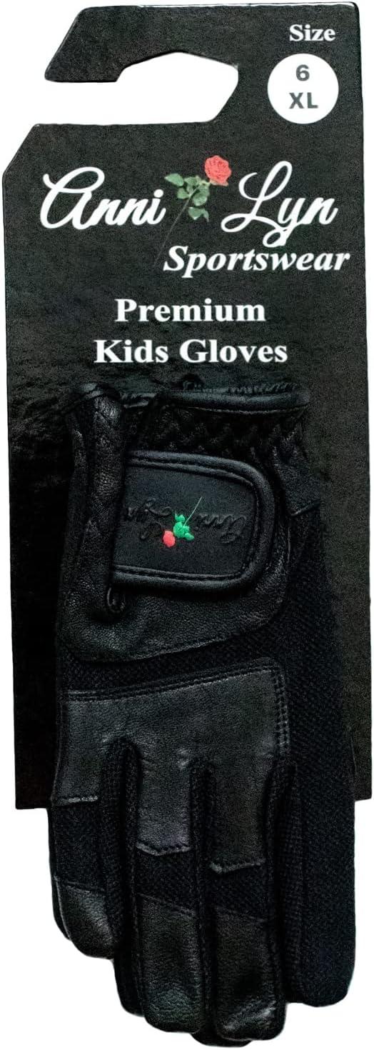 Anni Lyn Kid's Medium Leather Show Circuit Glove - Sportswear for Young ...