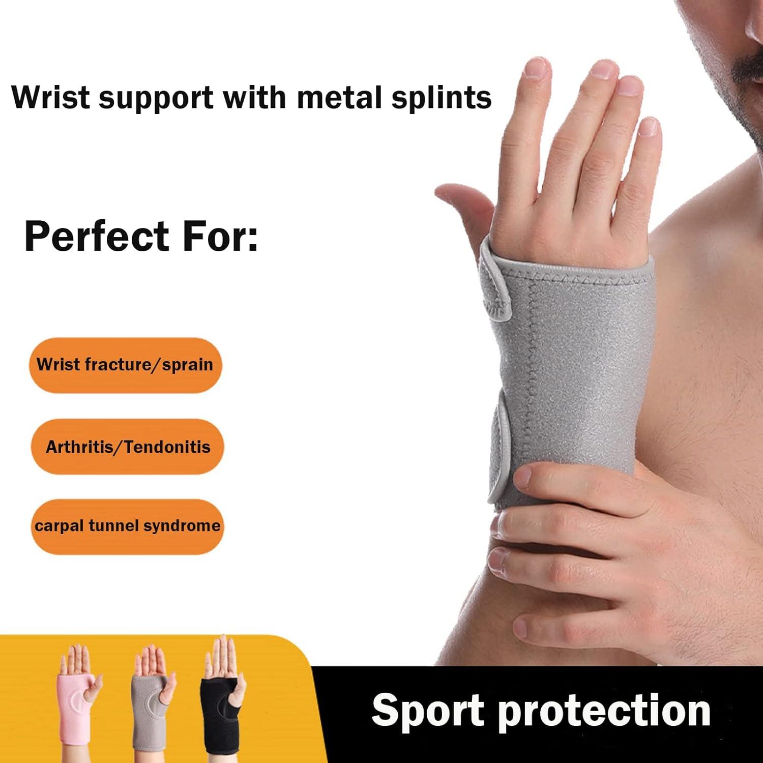 Wrist Splint Brace for Carpal Tunnel & Joint Pain Relief - Adjustable ...