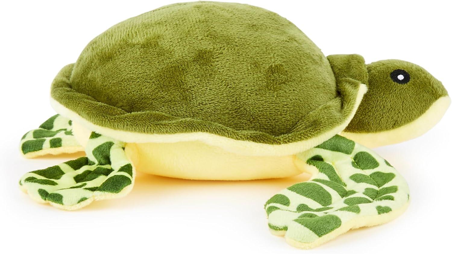 Zappi Co 100% Recycled Plush Green Sea Turtle Toy - Eco-Friendly ...