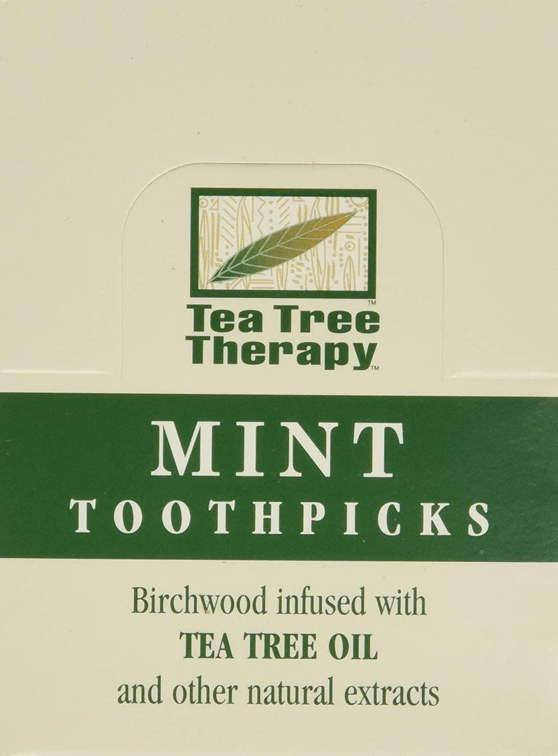 Tea Tree Therapy Mint Tea Tree Toothpicks - 100 Count | Buy Now with ...
