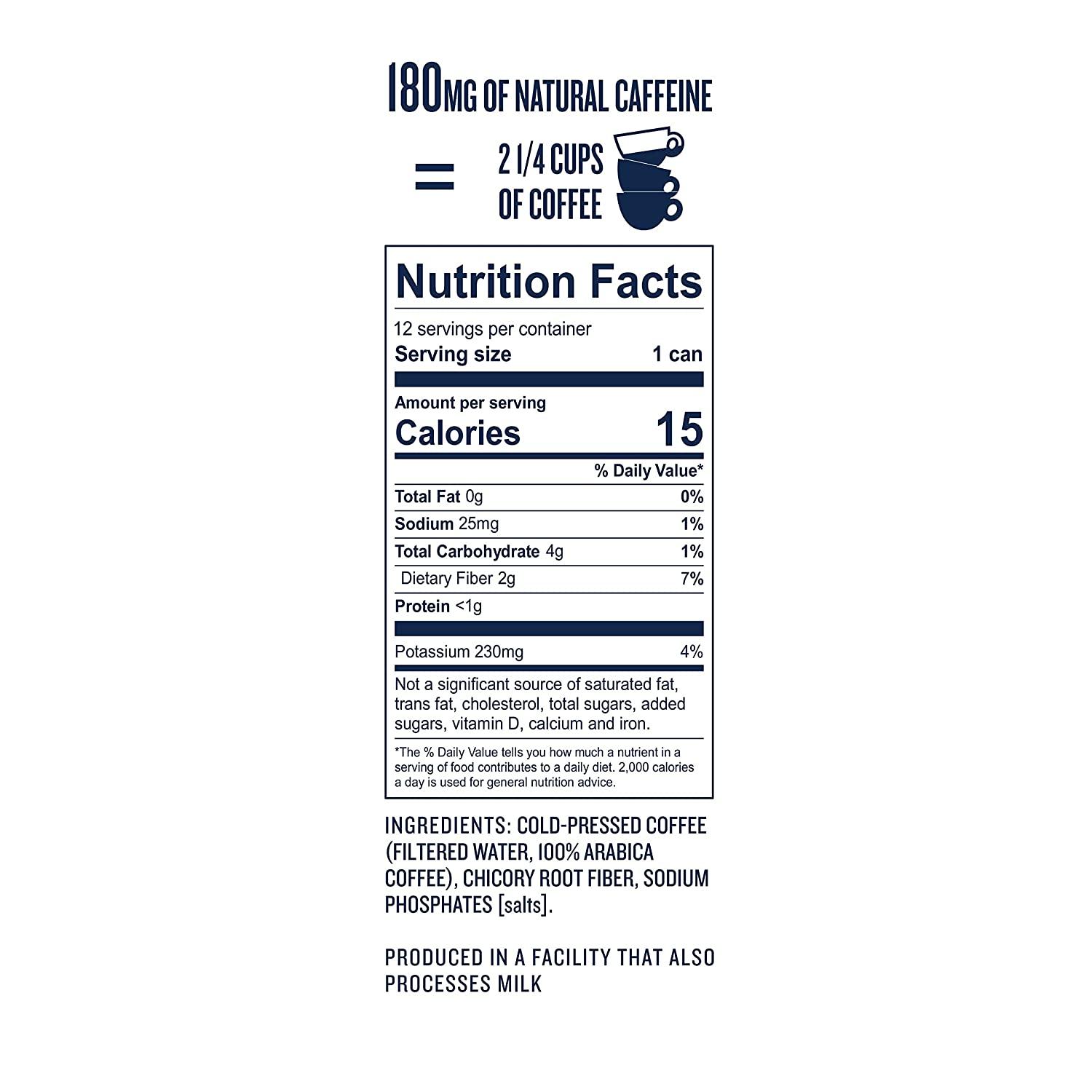 La Colombe Brazilian Cold Brew - 9 Fl. Oz. 4 Pack | Cold Pressed ...