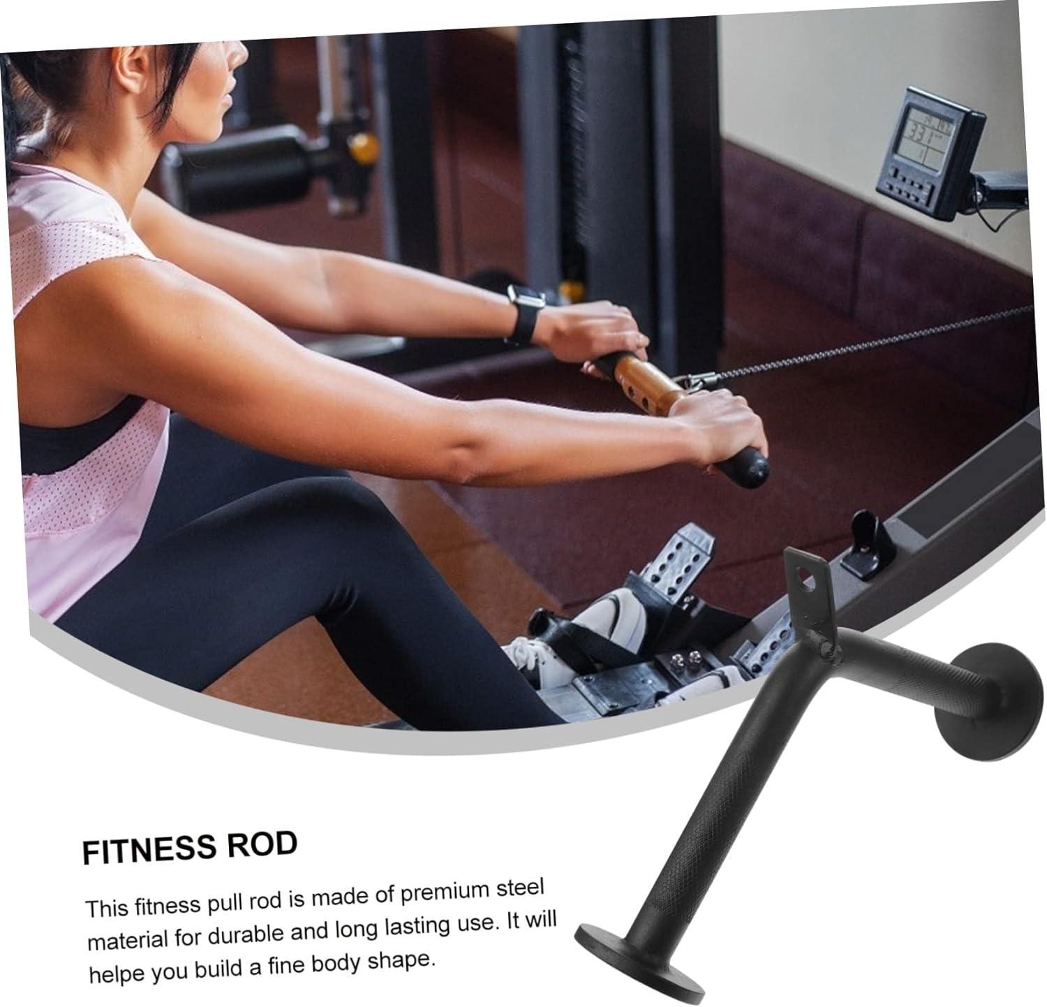 Pull Back Rod Back Muscles up Bar Black Handles Black Tension Rod ...