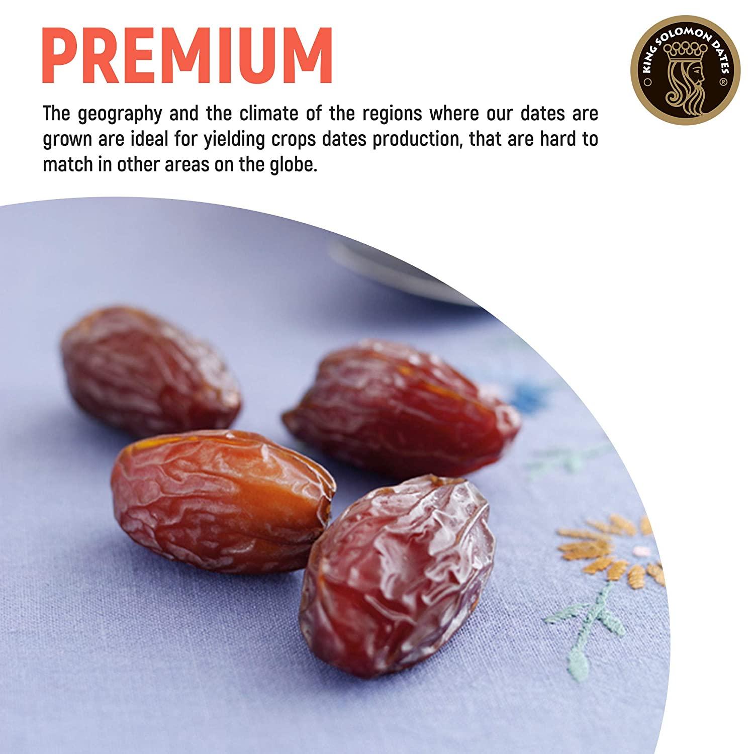 King Solomon 100% Organic Premium Medjoul Dates 2.2lbs - Highest ...