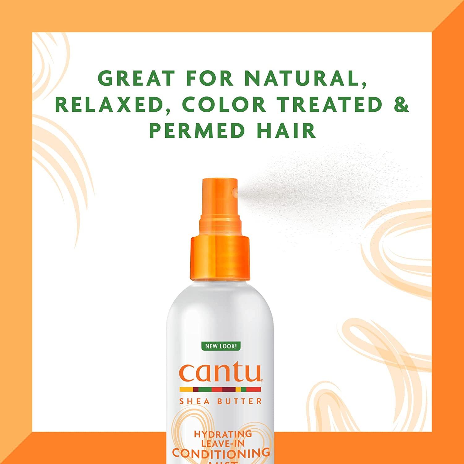 Cantu Shea Butter Leave-In Conditioning Mist 8 fl oz | Hydrating Hair Care | Buy Now with ...