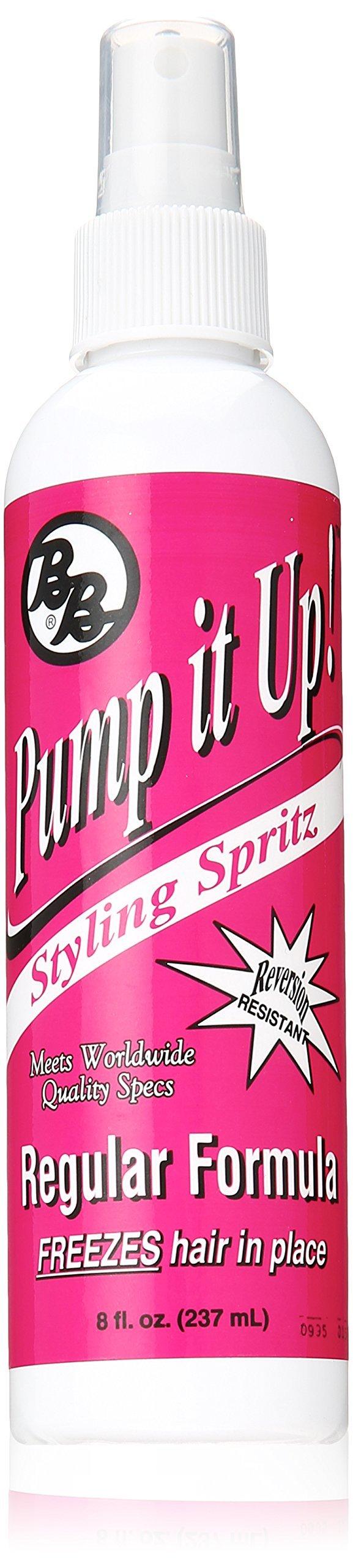 Bronner Brothers Pump It Up Styling Spritz 8oz: Ultimate Hold and Shine ...