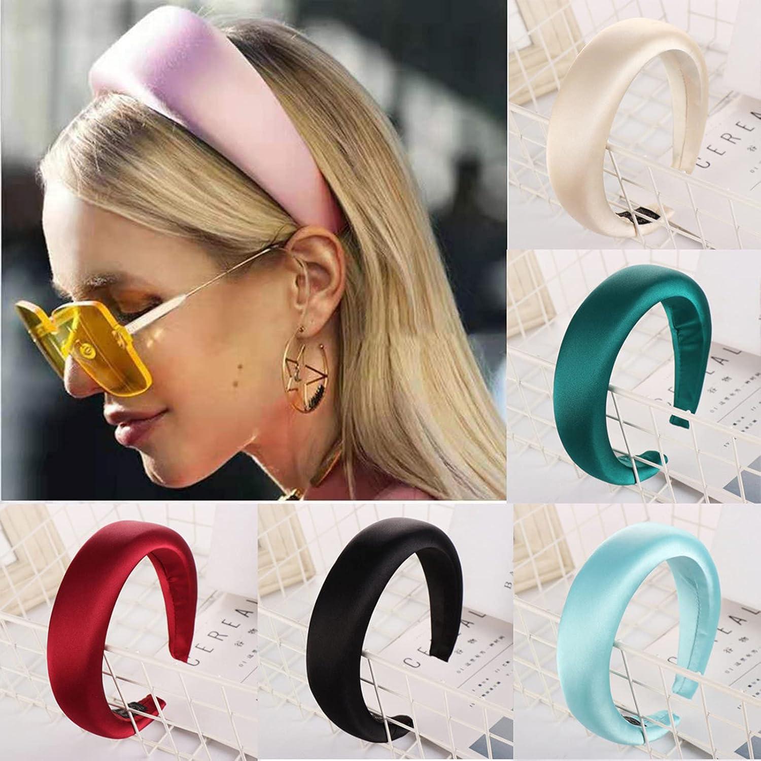 Shop Meilily Thick Hair Ties & Padded Headbands for Women - Durable ...