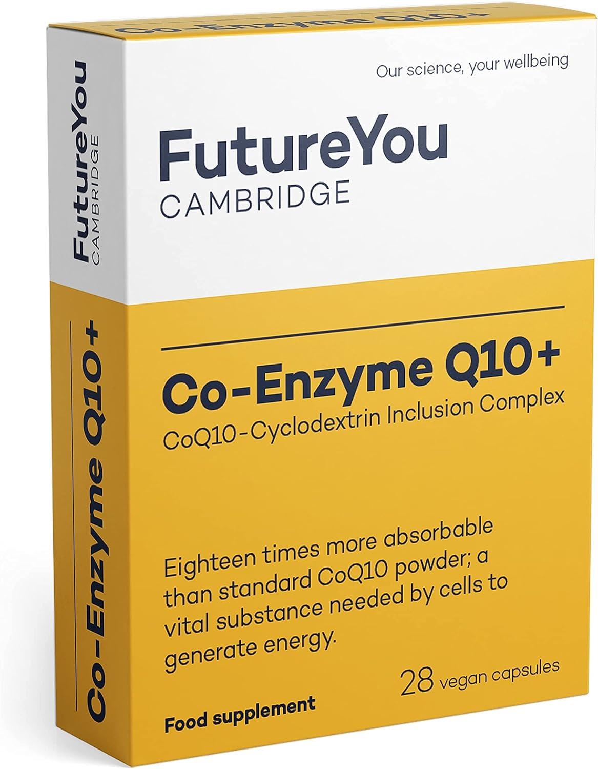 FutureYou Co-Enzyme Q10+ (28 Capsules) | 9X More Absorbable ...
