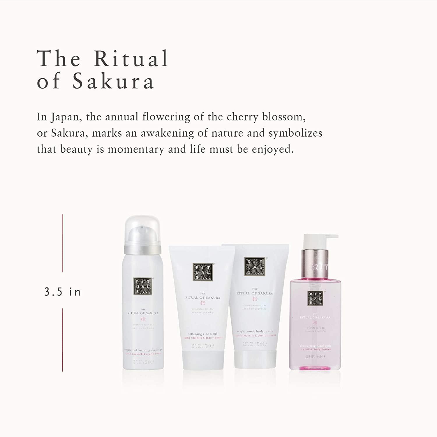 RITUALS Sakura Renewing Gift Set - Cherry Blossom & Rice Milk | Foaming ...