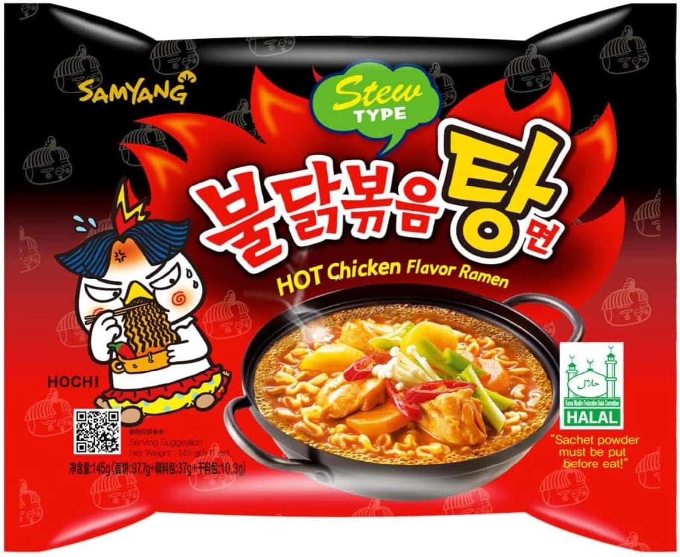 SPICEHUB Samyang Korean Assorted Top Spicy Ramen Instant Noodles ...