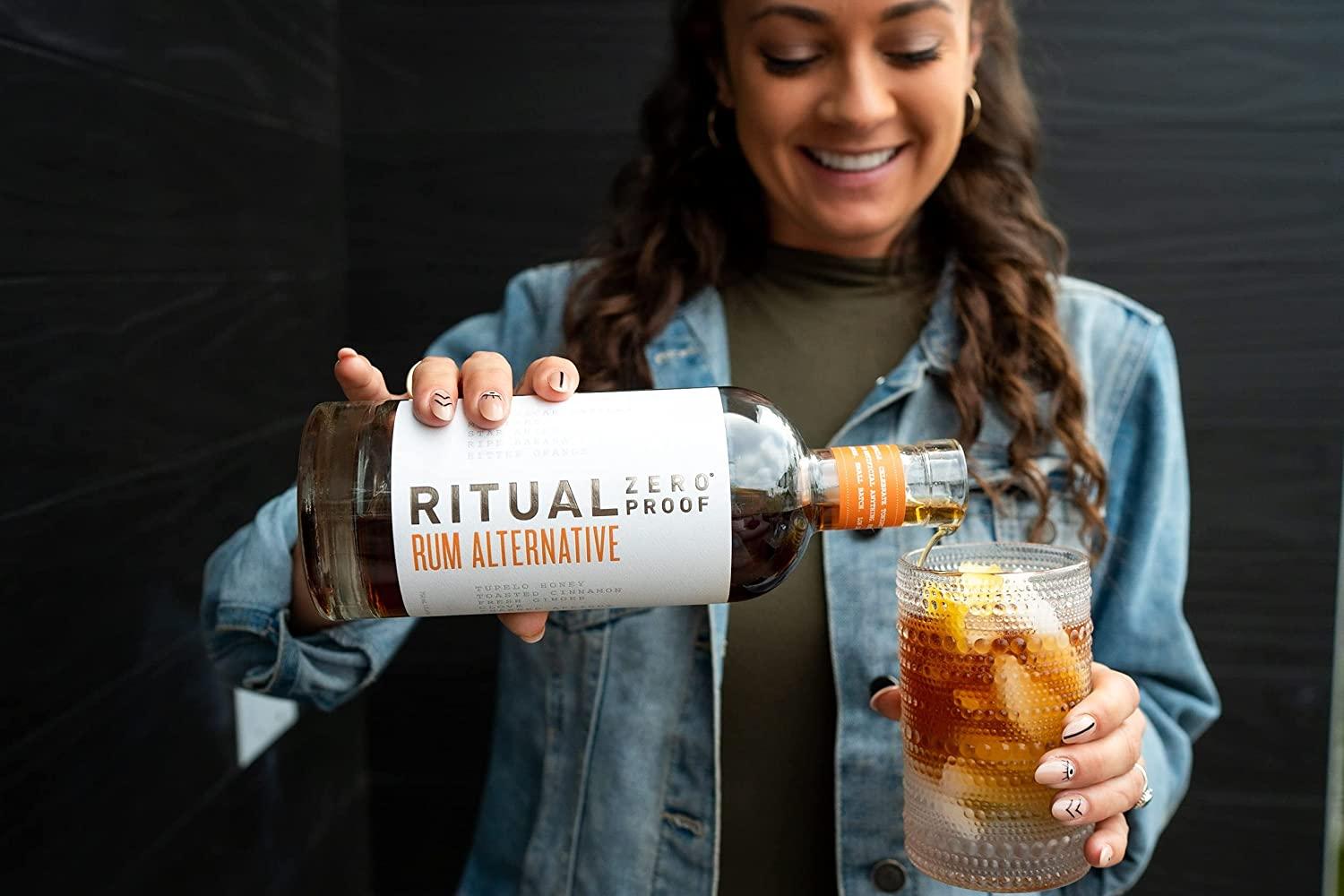 RITUAL ZERO PROOF Rum Alternative | Non-Alcoholic Spirit | 25.4 Fl Oz ...