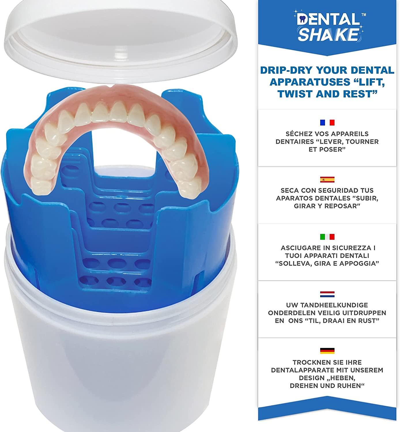 Dental Shake Denture Cleaning Case: Fastest Denture Cleaner Machine for ...