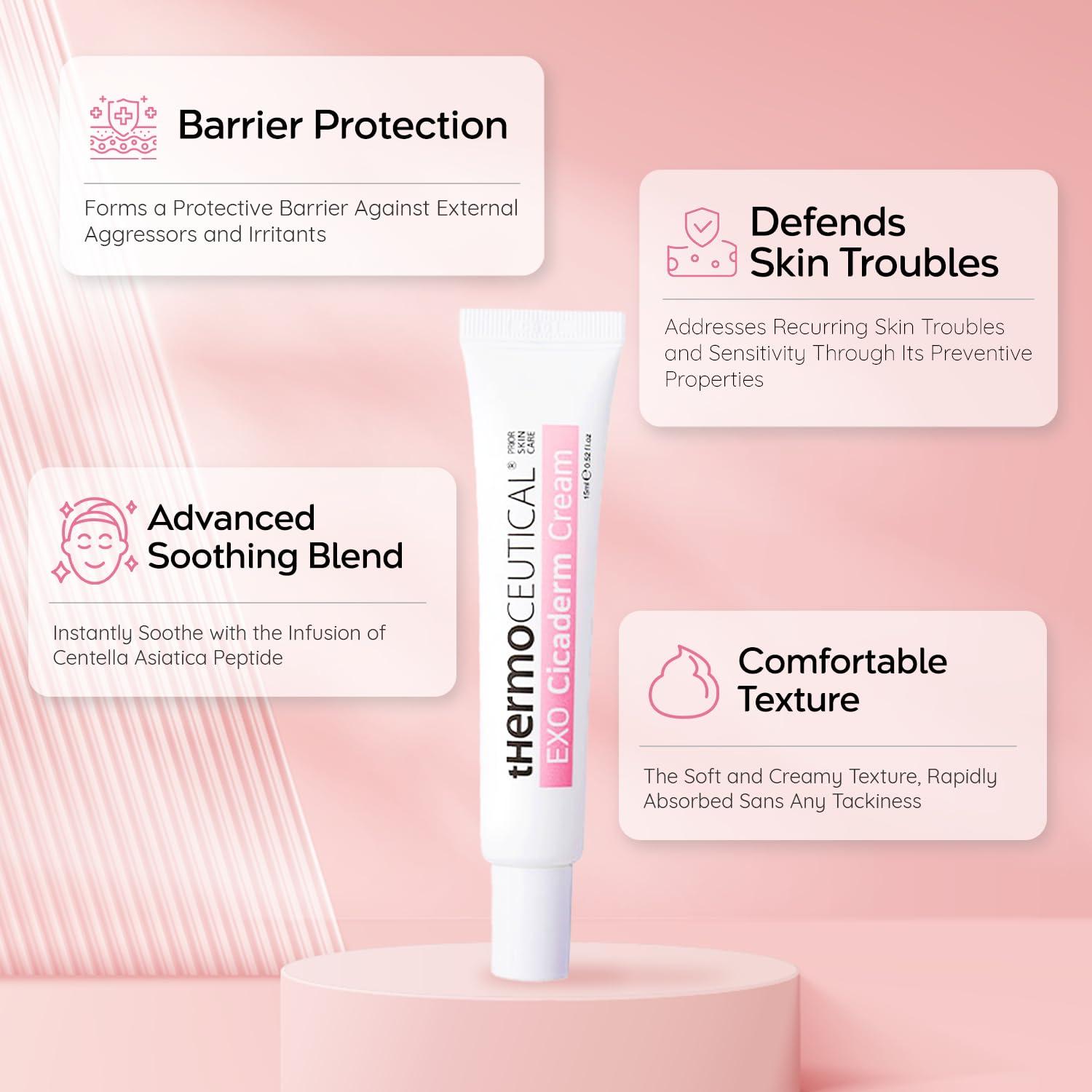 Buy tHermoCEUTICAL EXO Cicaderm Cream | Advanced Calming Repair Cream ...