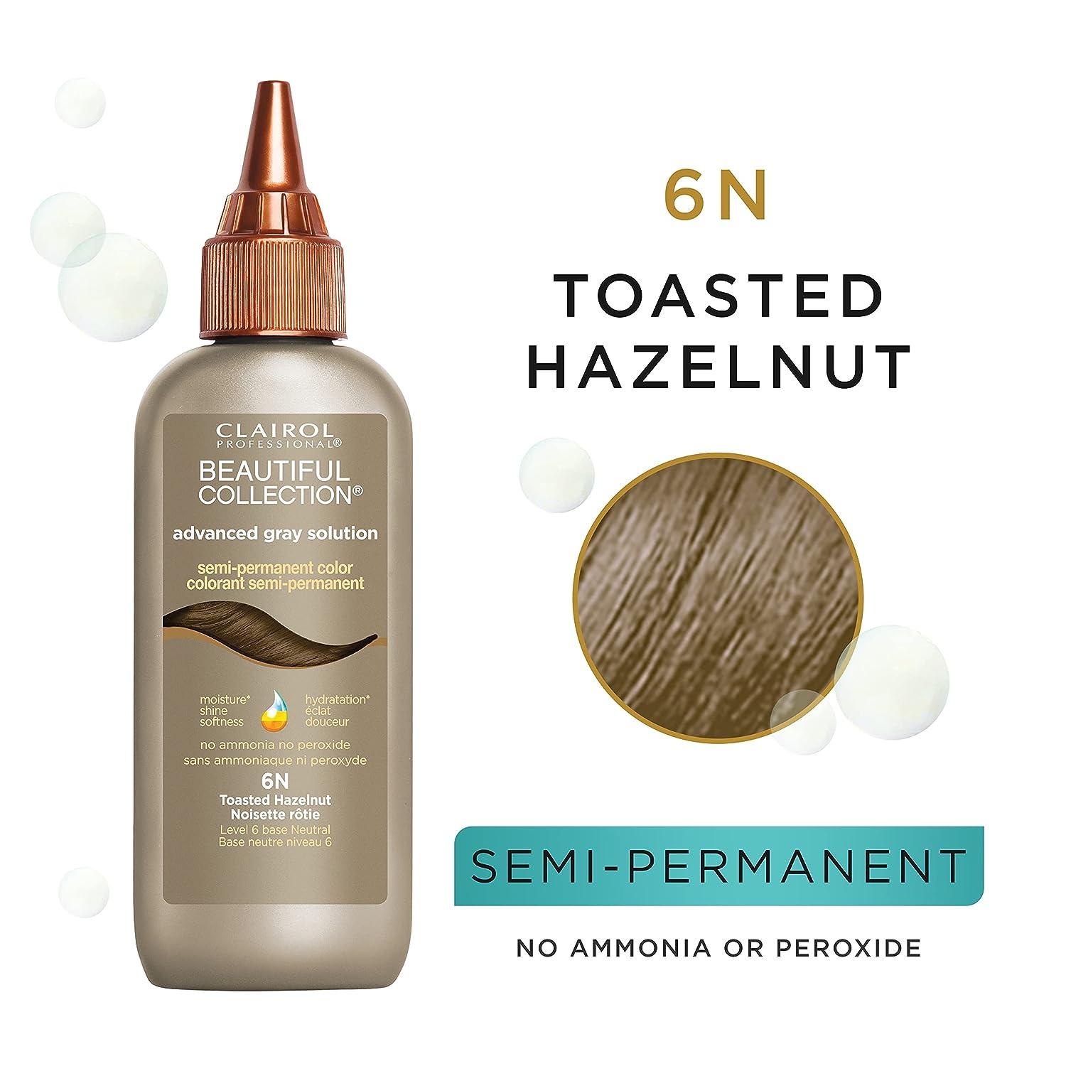 Clairol Professional Beautiful Advanced Gray Solutions 6N Toasted ...
