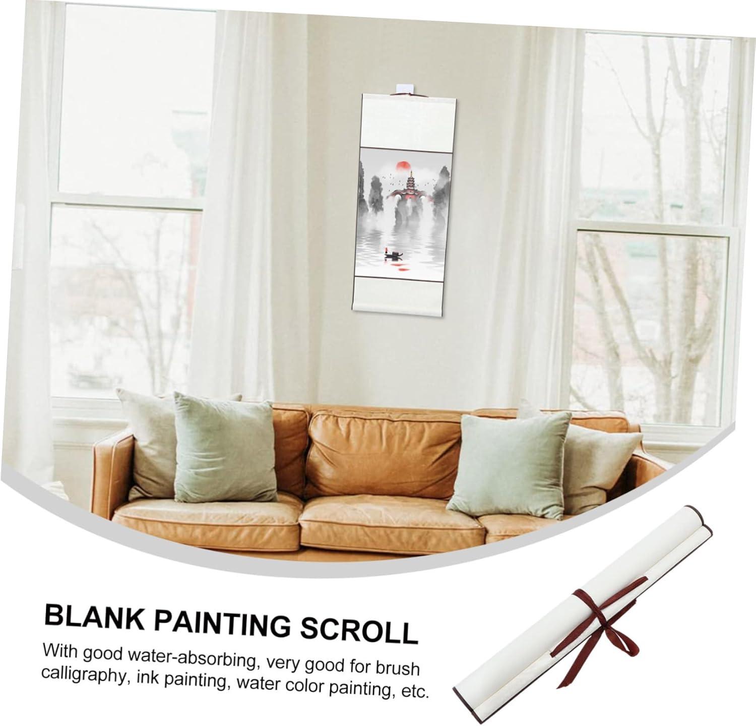 TEHAUX picture scroll Rice Paper Multi-function Rice Paper Scroll ...