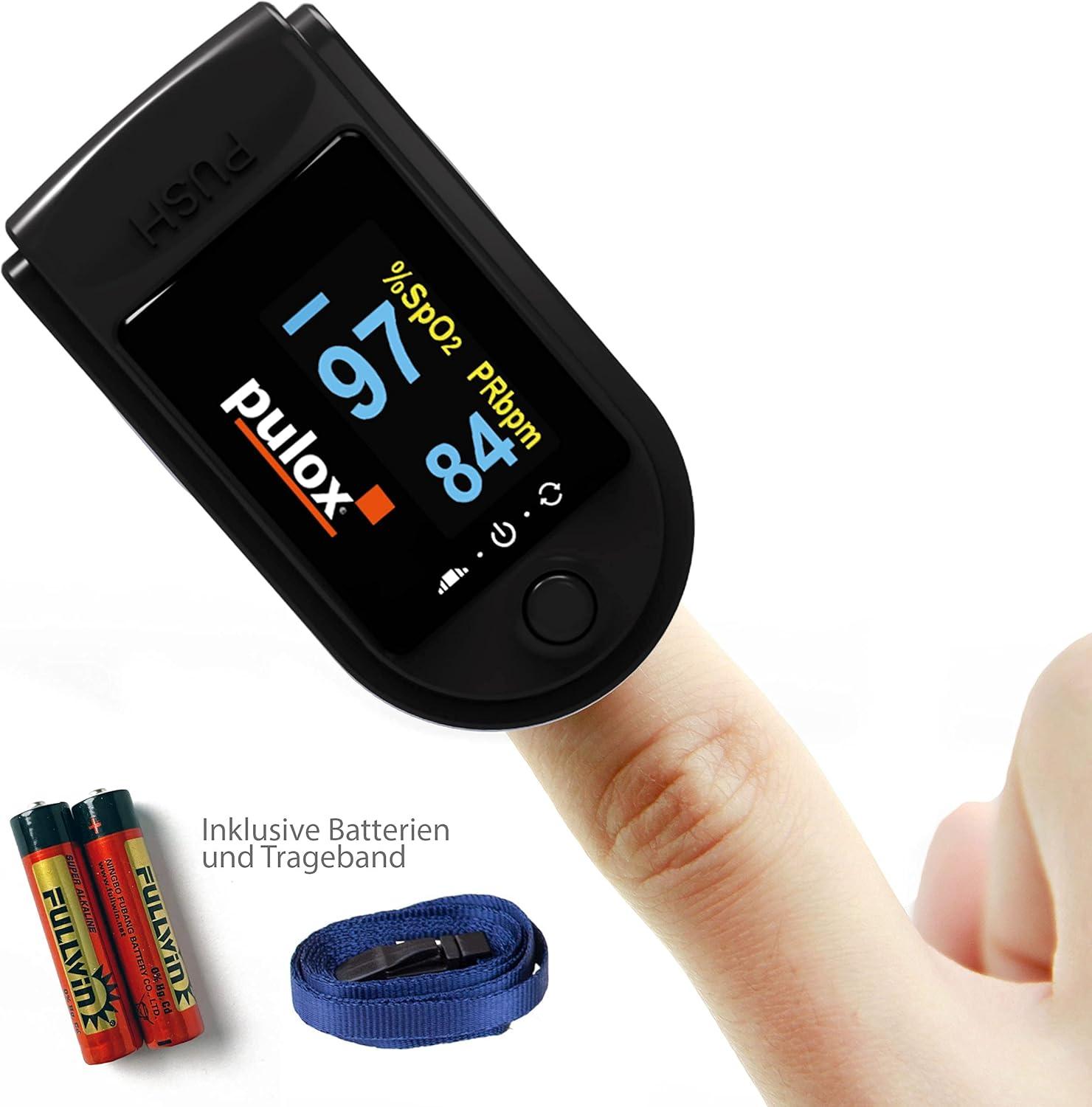 Buy Pulse Oximeter Pulox PO-200A - SpO2 Pulse & PI Monitor with Alarm ...