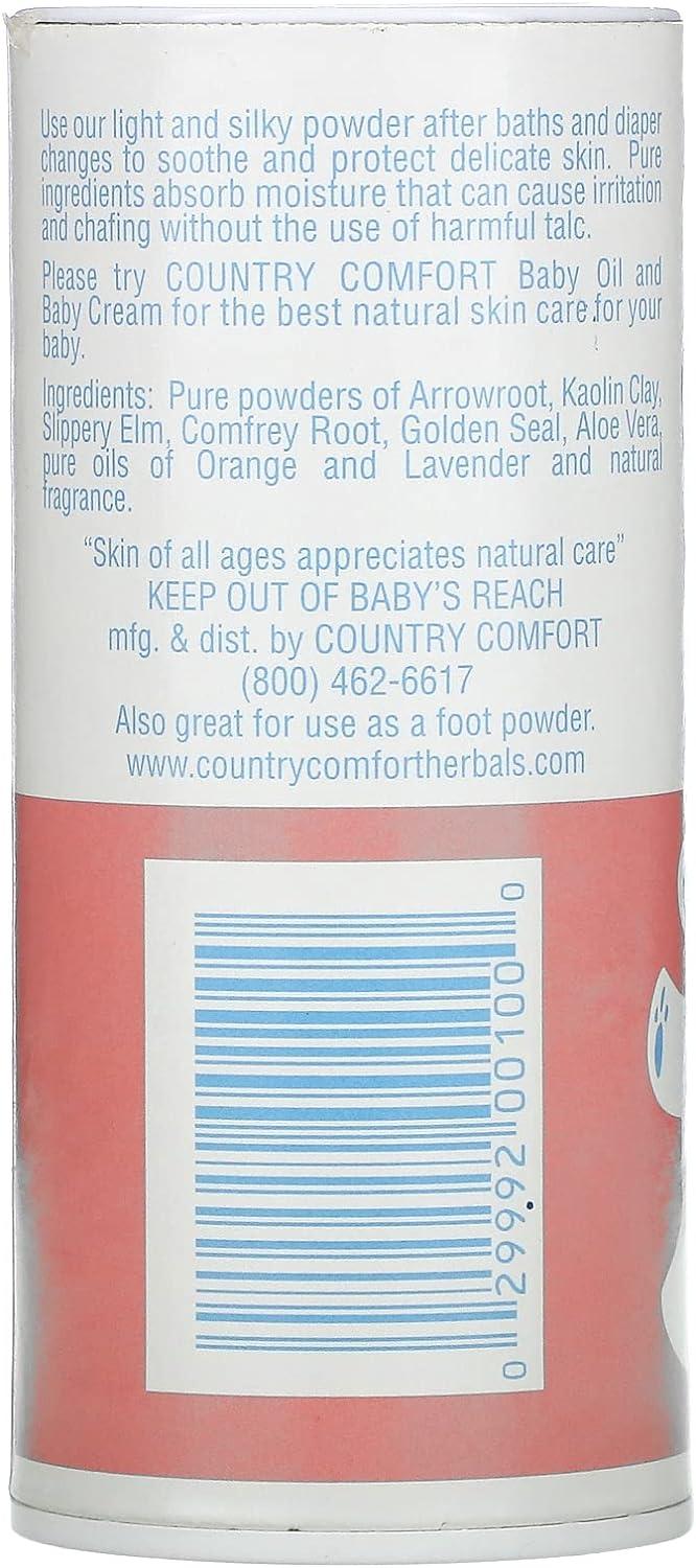 Country Comfort Baby Powder 3 oz (3 pack) - Gentle and Soothing Baby ...