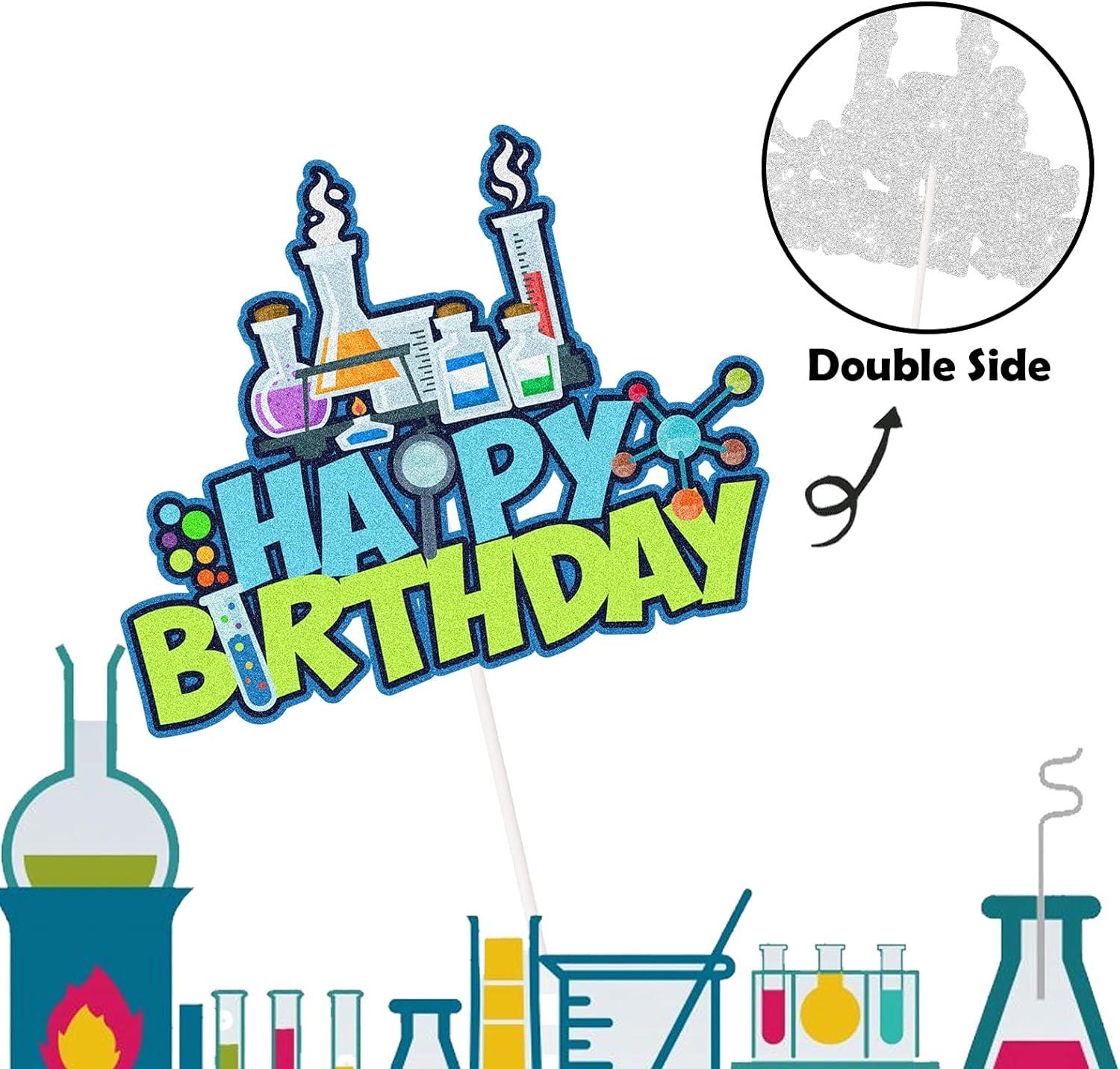 Chemistry Science cake topper | Buy Now with Express International ...