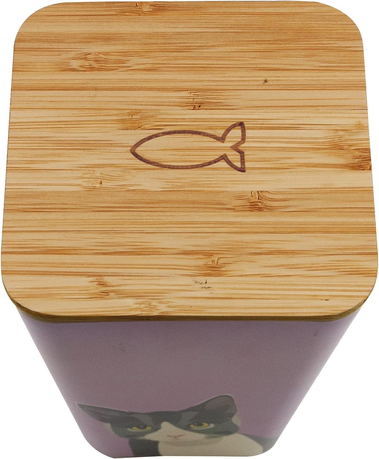Emily Brooks Cat Treats Storage Pot - Keep Your Feline's Treats Fresh ...