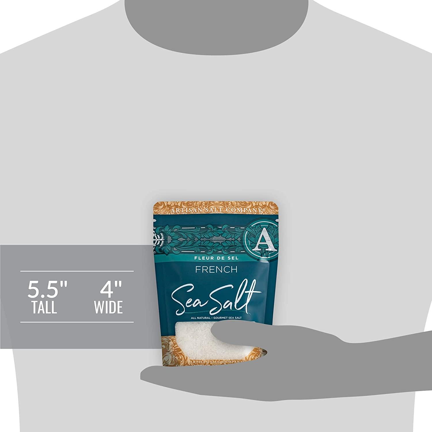 SaltWorks Fleur de Sel Sea Salt 4oz - Premium French Sea Salt | Buy Now ...