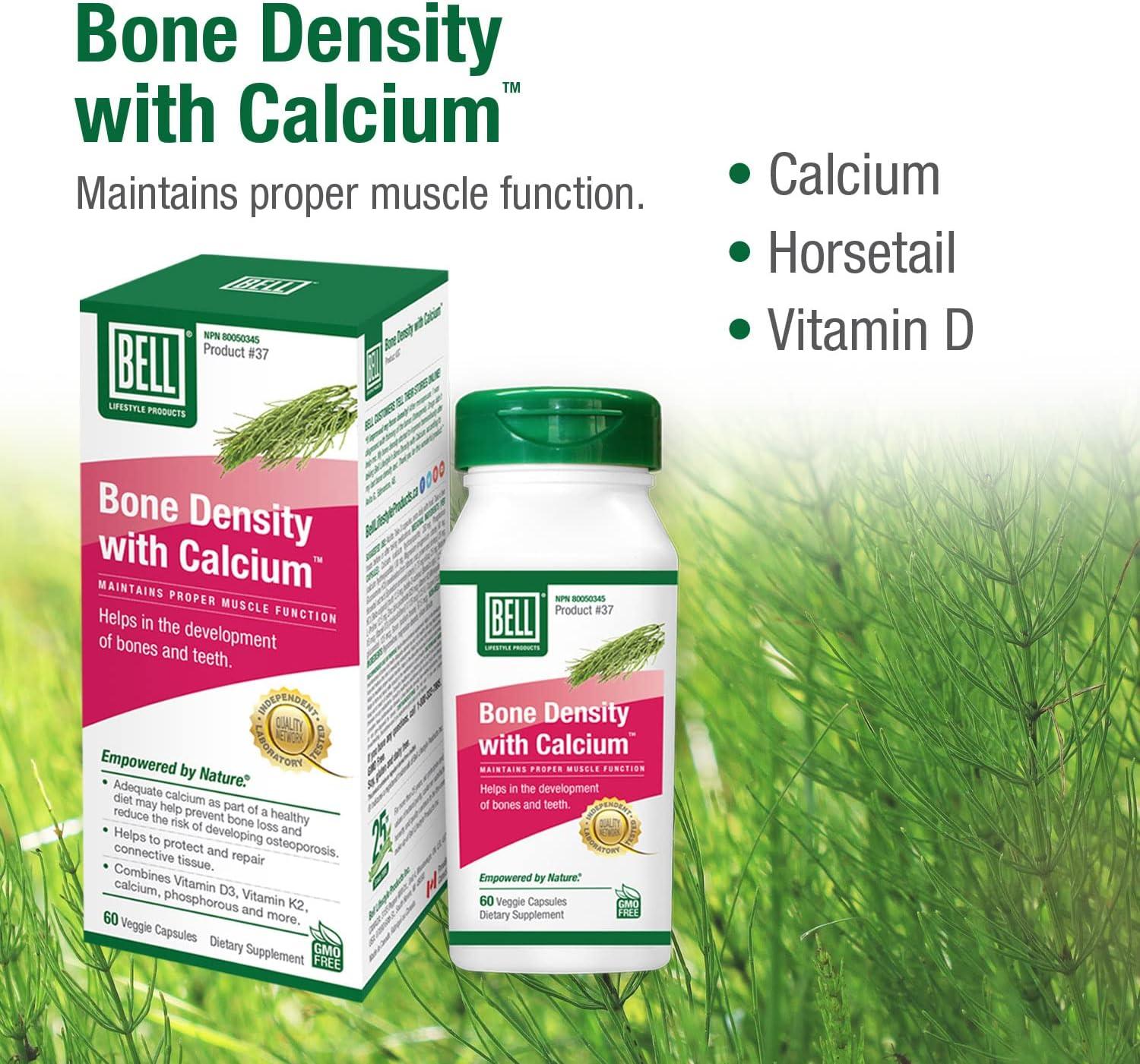 Bell Bone Density with Calcium - Calcium Supplements Formulated with ...