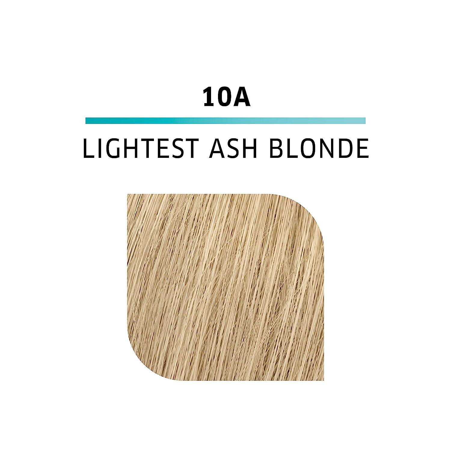 WELLA Colorcharm Demi Permanent Hair Color 10A Lightest Ash Blonde 2oz ...
