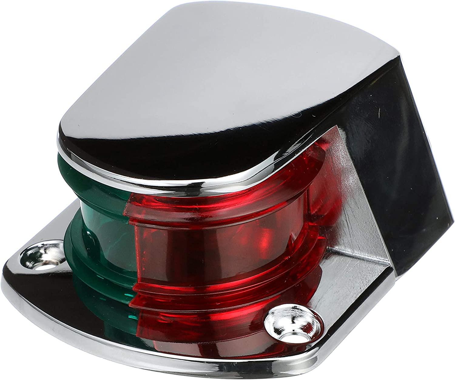 Seachoice Bow Light Marine Navigation Chrome Bi-Color 2.75 in | Buy Now ...