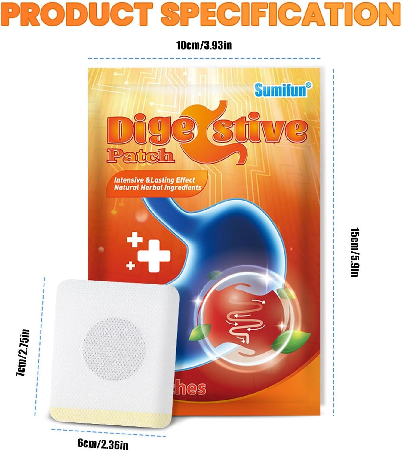 ZONEWD 5 Pcs Belly Button Patches Stomach Pain Patch Natural Patch for ...