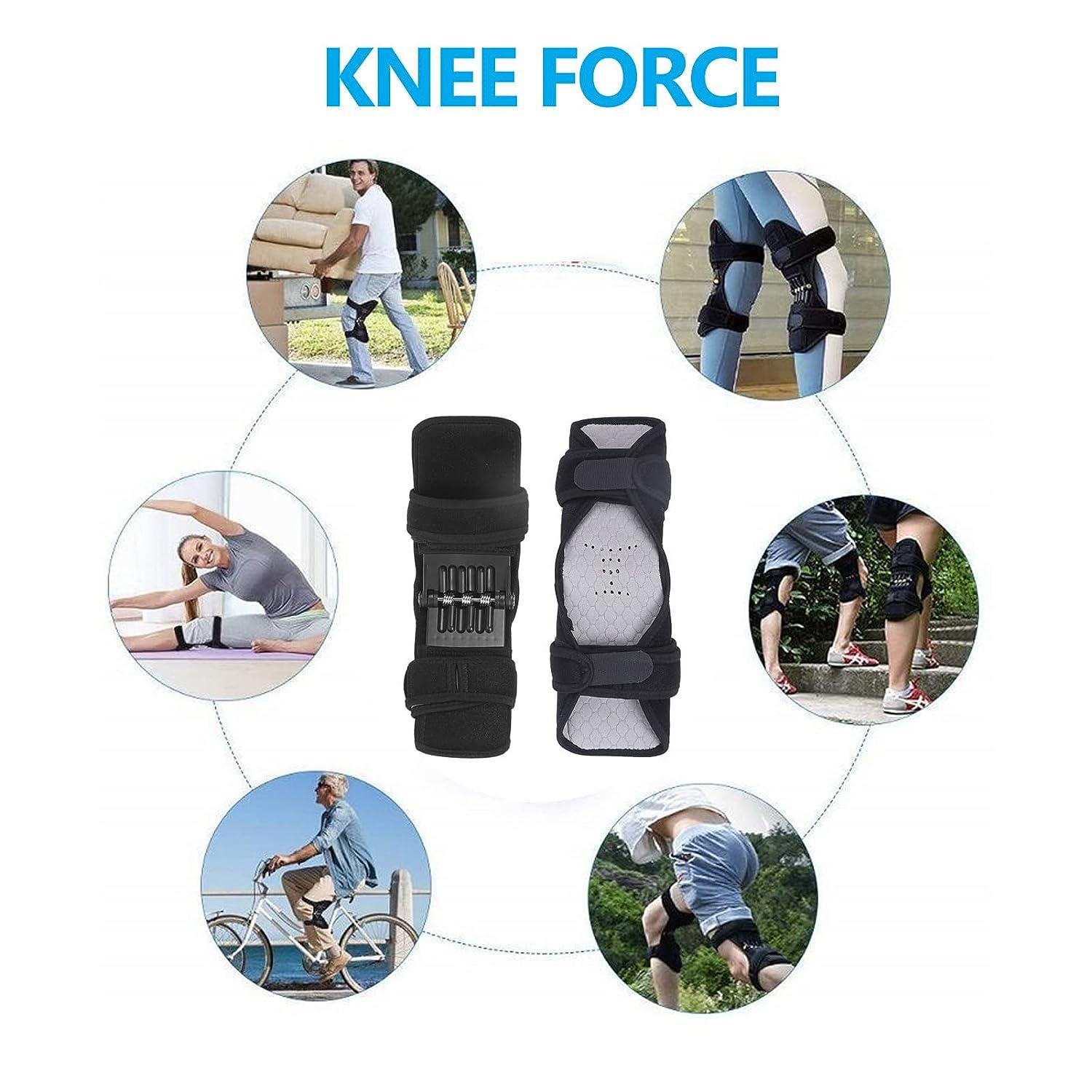 Power Lift Knee Brace for Weak Legs - Knee Support Spring Stabilizer ...
