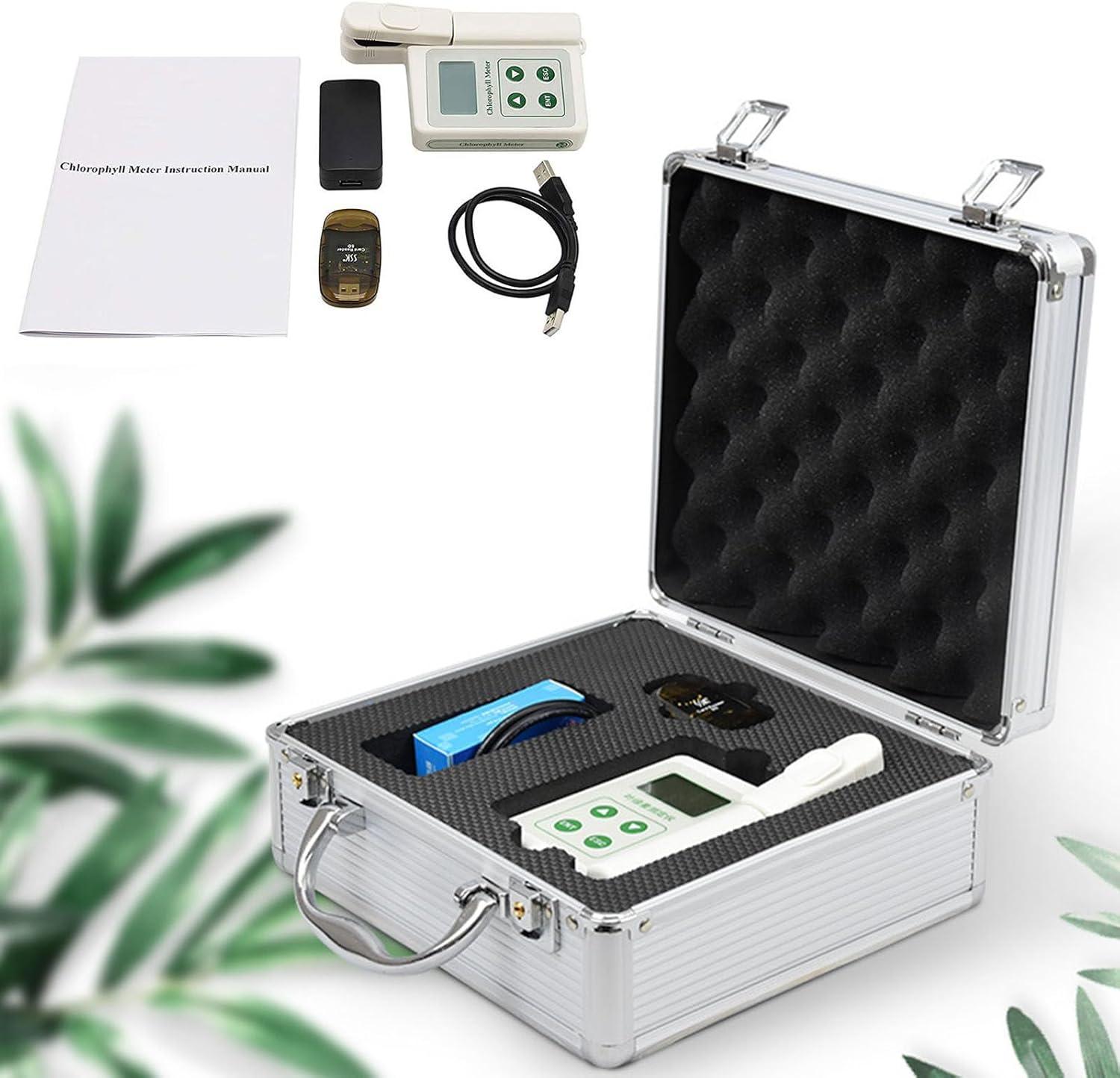 Chlorophyll Meter Tester Plant Leaf Chlorophyll Analyzer Plant ...