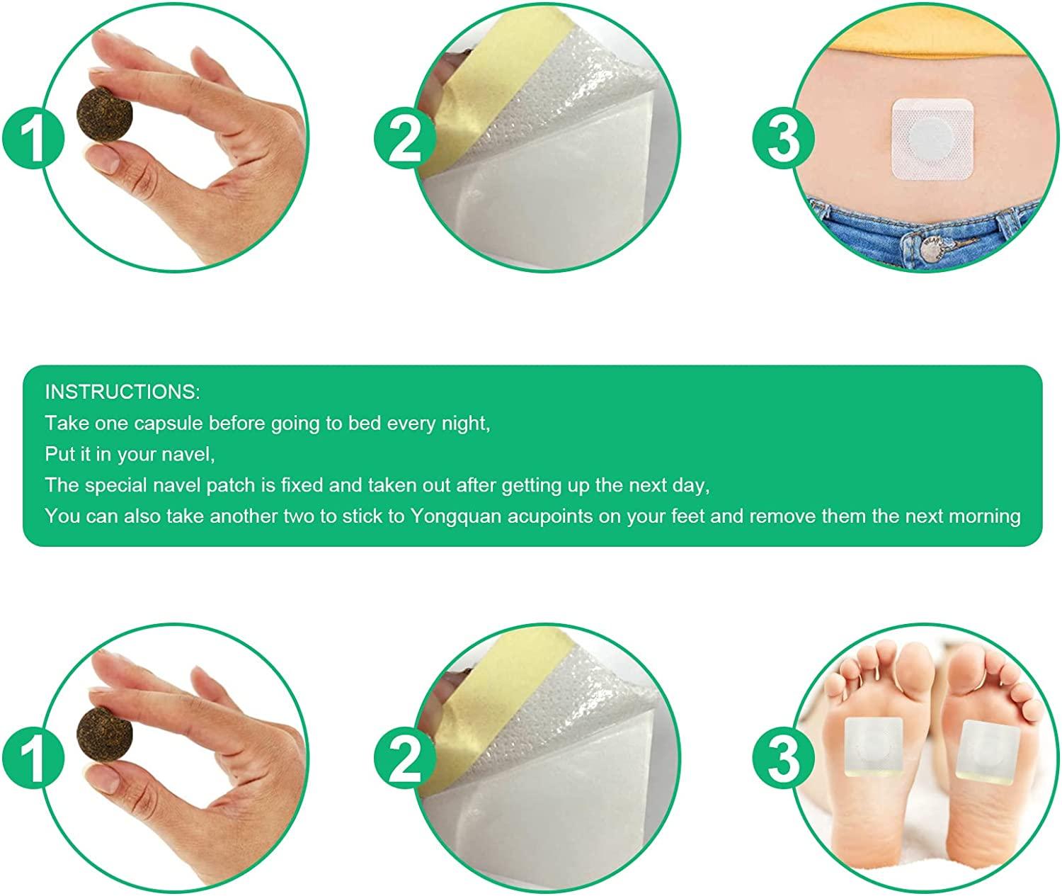 Mugwort Belly Patch Moxibustion 30Pcs/Box for Men and Women | Buy Now ...