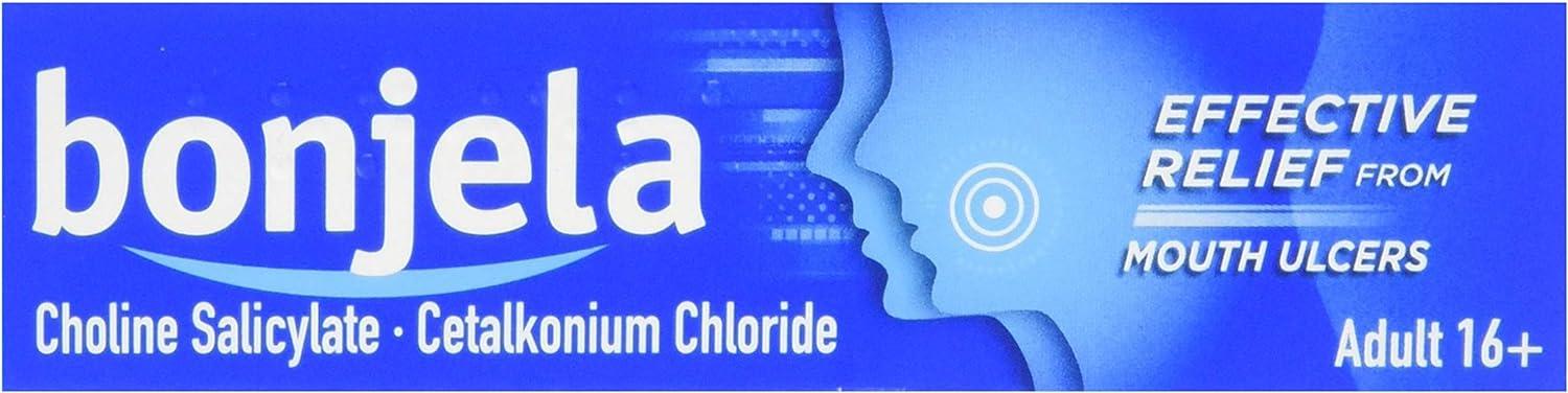 Bonjela Adult Sugar Free Mouth Ulcer Gel 15g - Fast Relief for Mouth ...