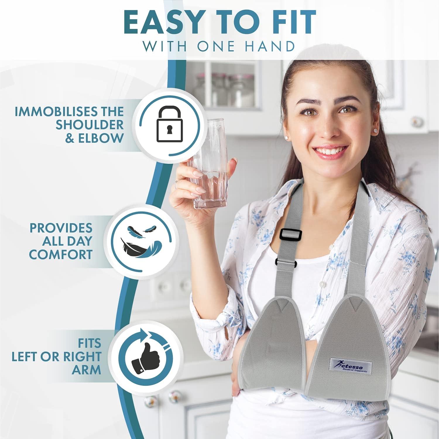 Actesso Web Medical Arm Sling for Broken Arm & Cast Support - Adult ...
