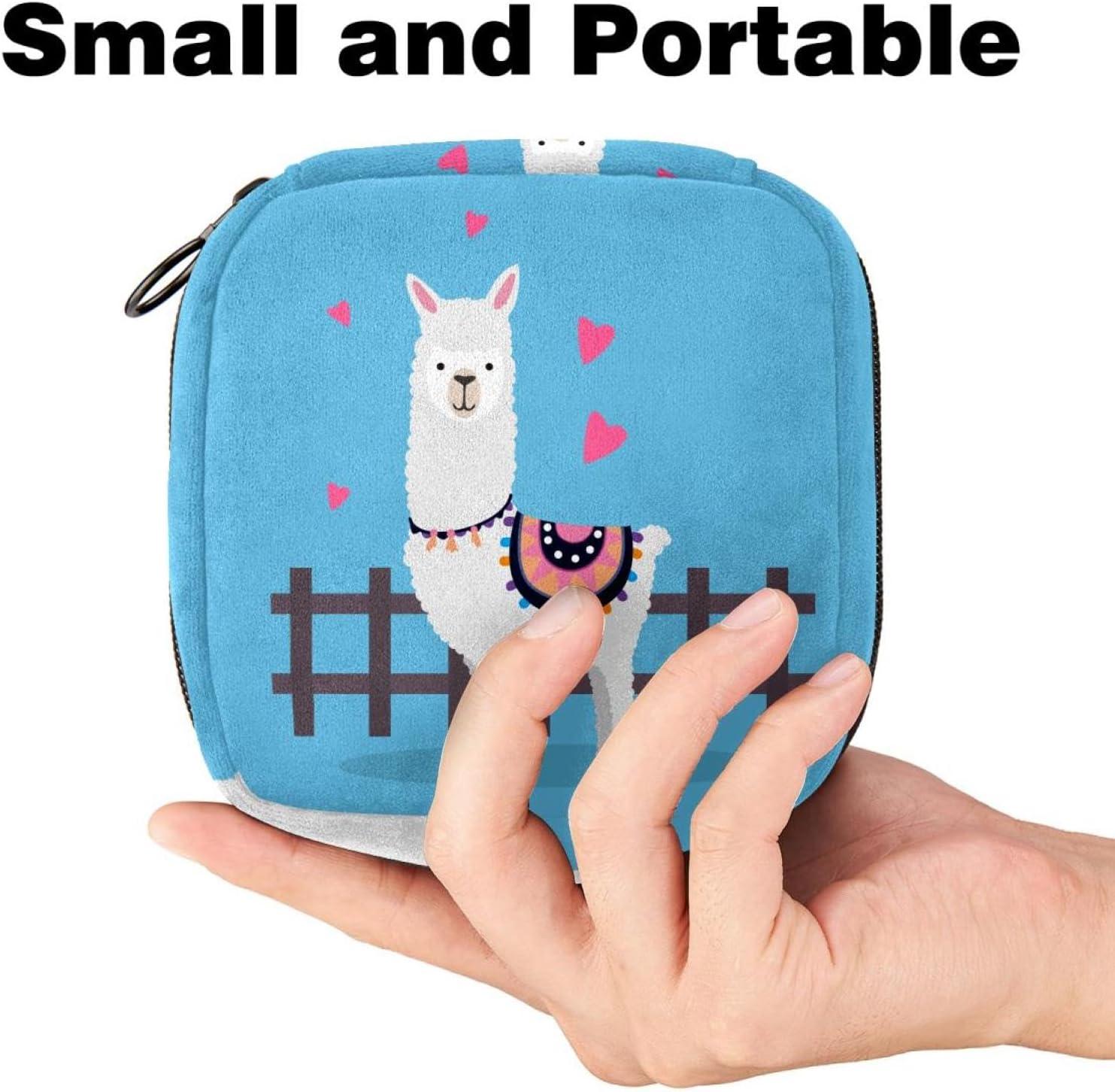 Javenproeqt Portable Ladies Binding Bags - Menstrual Cup Pocket & Pads ...