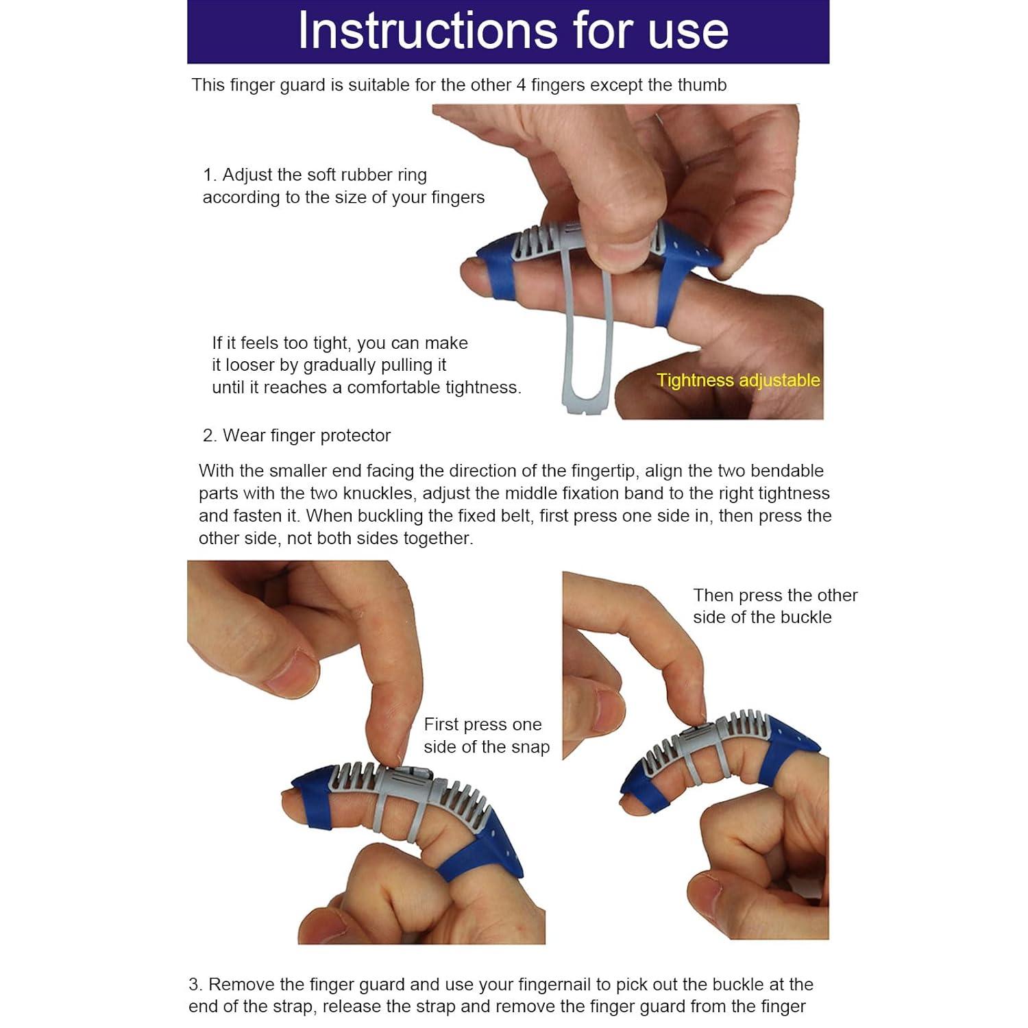 finger joint instructions