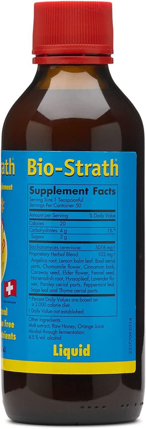 Bio-Strath Liquid Elixir - 8.40 oz for Vitality, Immunity & Recovery ...