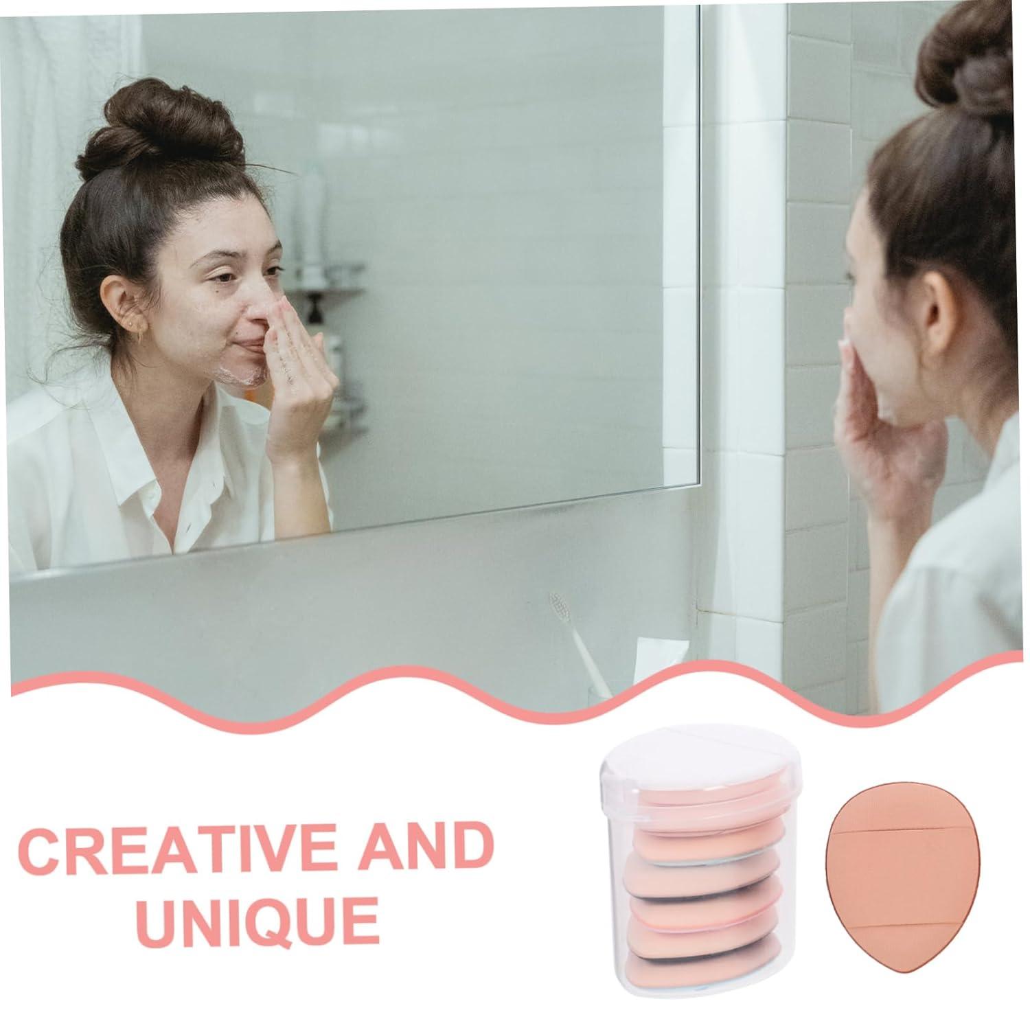 Buy 3 Boxes Mini Triangle Makeup Powder Puffs - Perfect Setting for ...