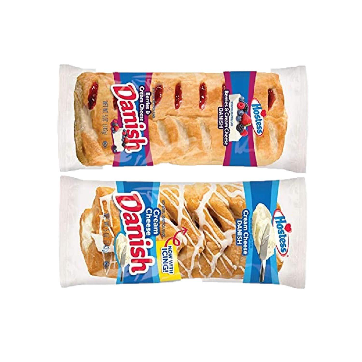 Hostess Variety Pack Honey Buns Coffee Cake Donettes Cakes and Danish ...