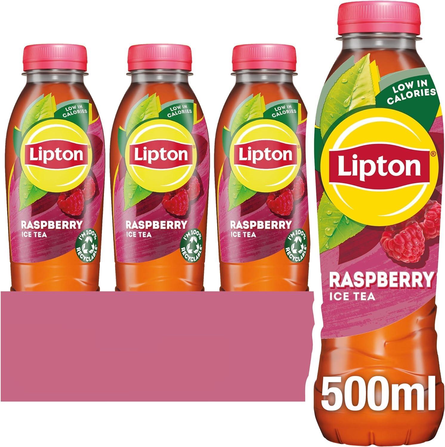 Ice Tea Bottles Various Flavours 12 x 500ml (Raspberry) | Buy Now with ...