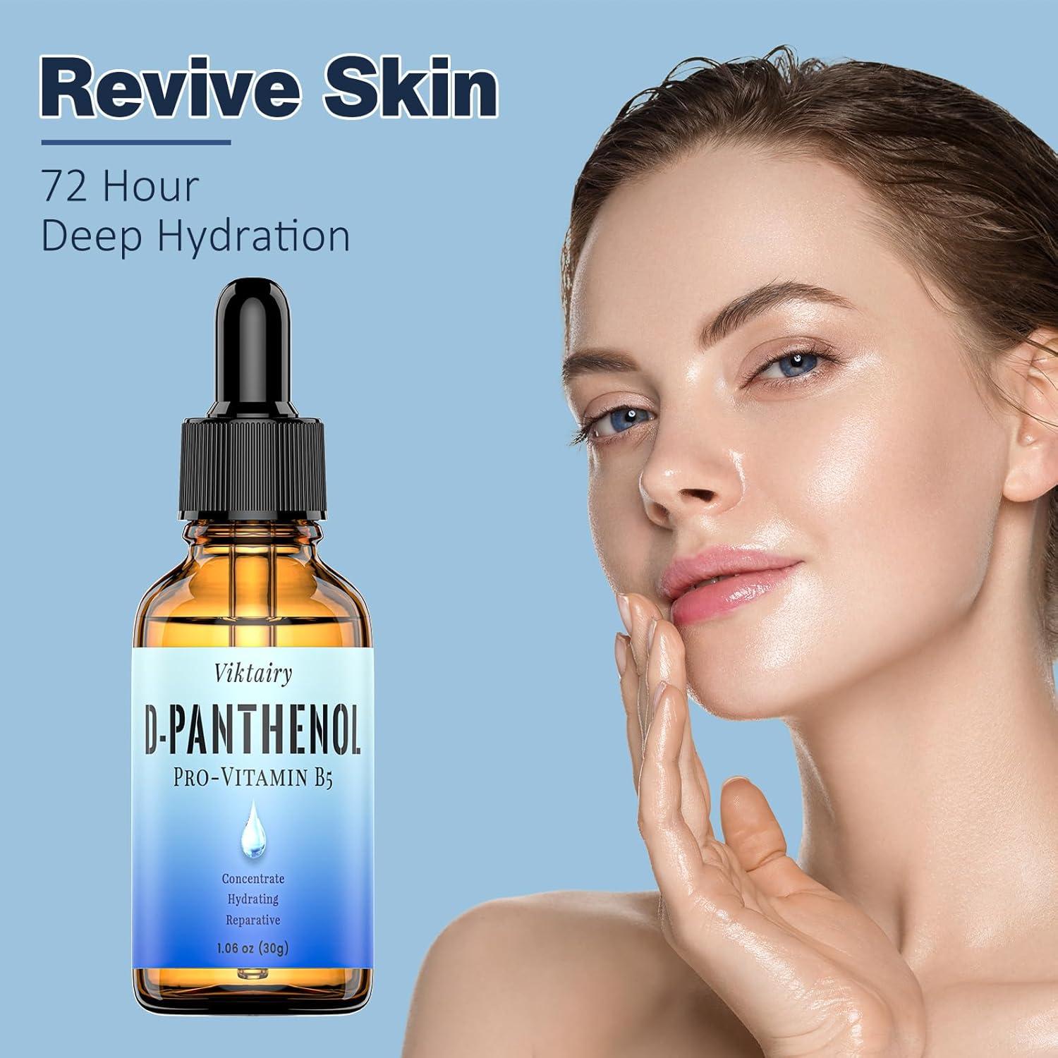 D Panthenol Liquid 1.7 fl. oz - Pro-Vitamin B5 for Skin Hydration DIY ...