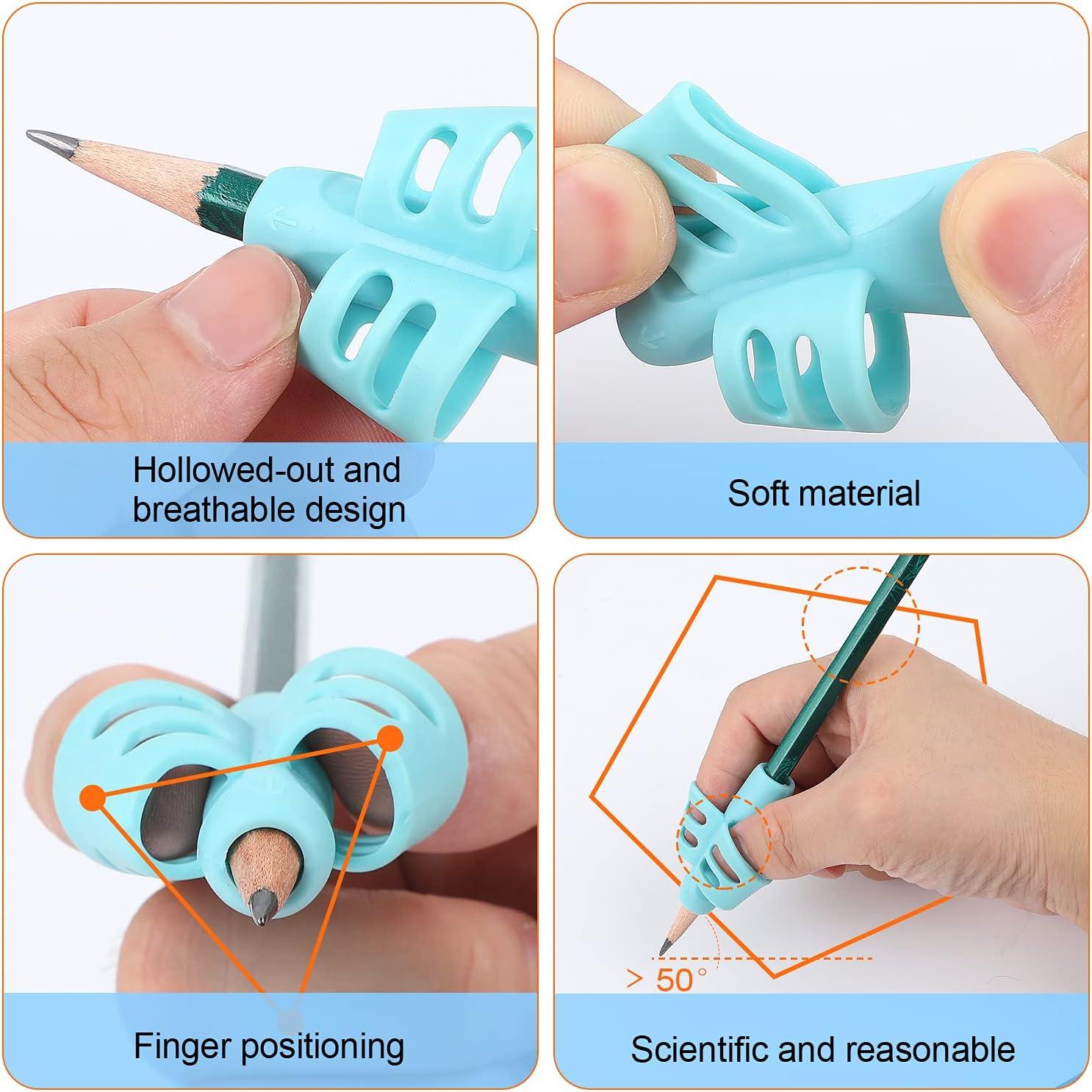 6 Ergonomic Pencil Handles for Children | Manuscript Pen Holders for ...