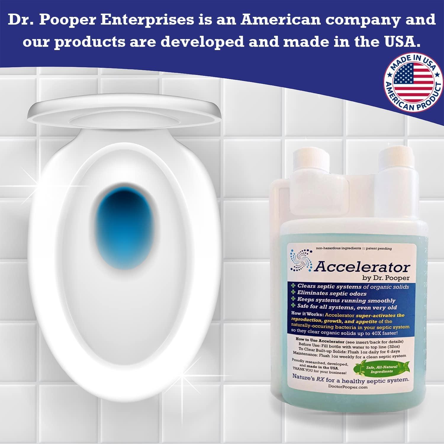 Dr. Pooper Accelerator Septic Tank Treatment - Organic Maintenance ...