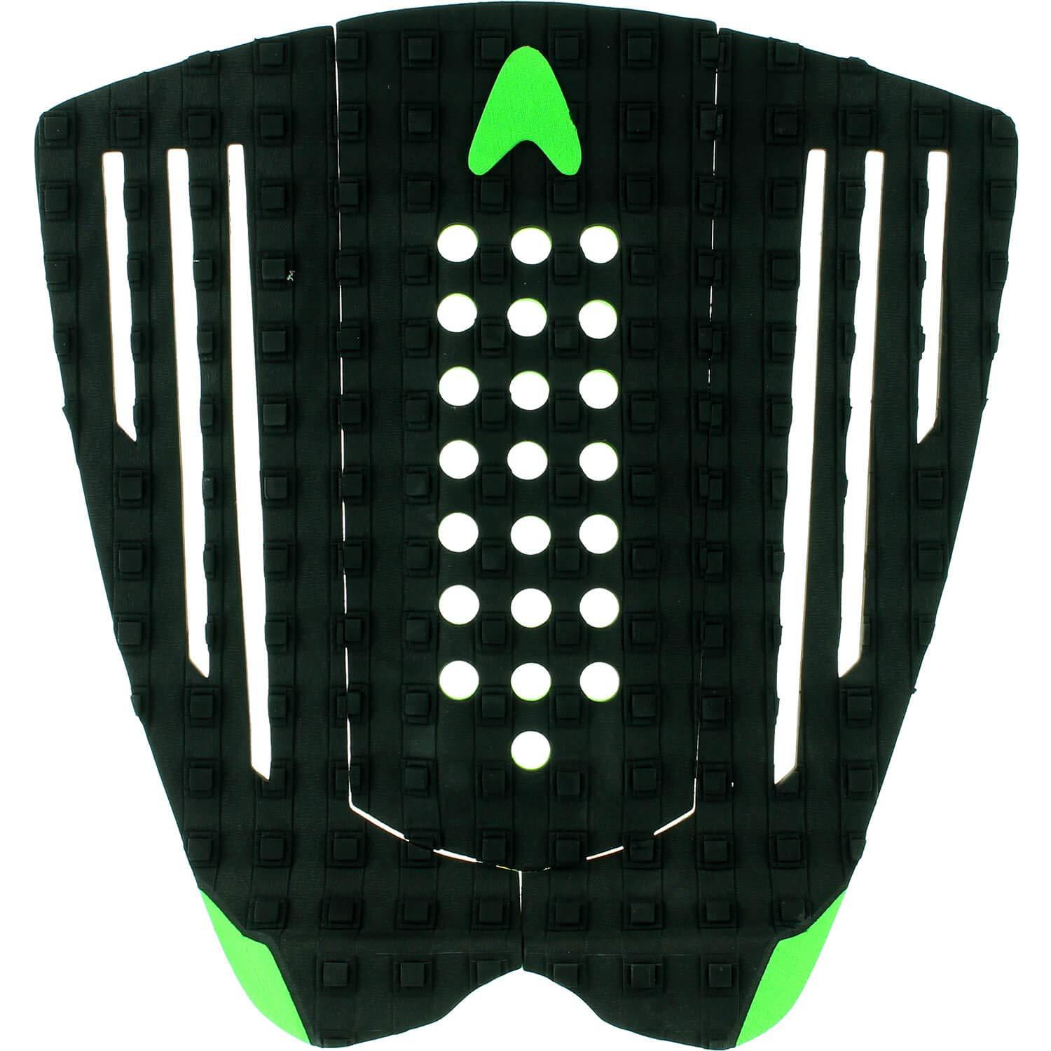 Astrodeck Patrick Gudauskas 126 Black/Green Surfboard Traction Pad ...